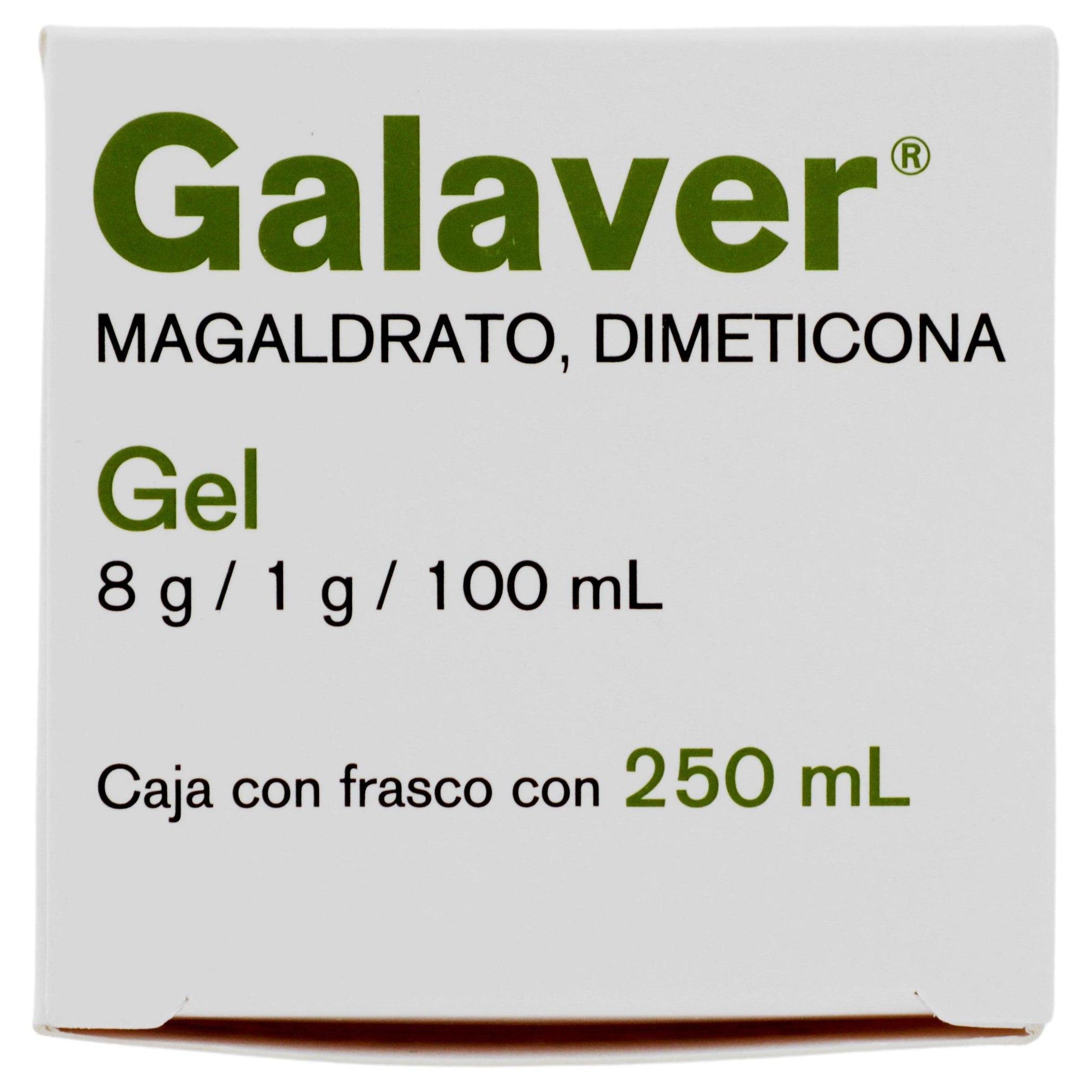 Galaver Gel 250Ml Con 1 (Magaldrato/Dimeticona) — WeCare Pharma