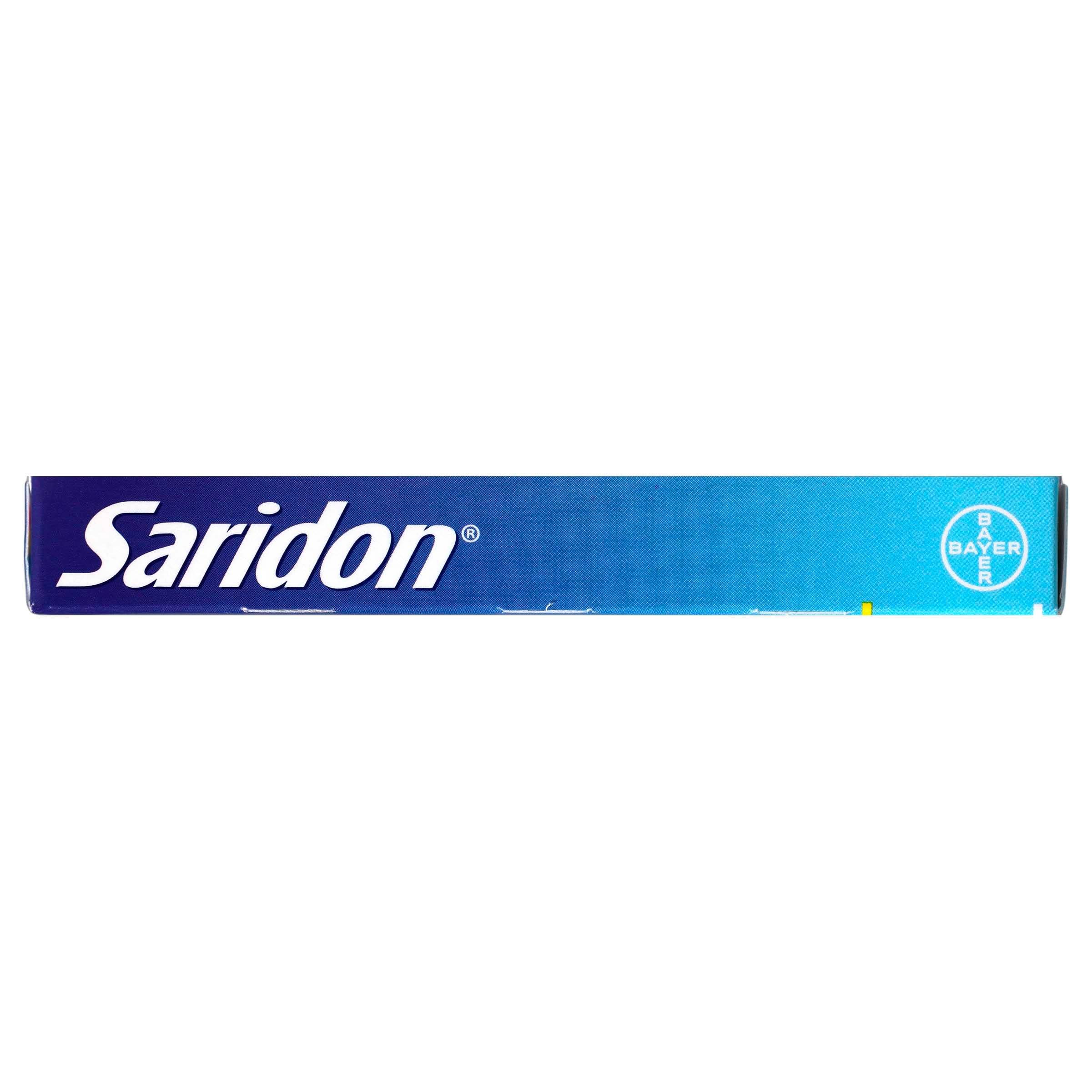 Saridon 500Mg/50Mg Con 20 Comprimidos (Paracetamol/Cafeina) — WeCare Pharma