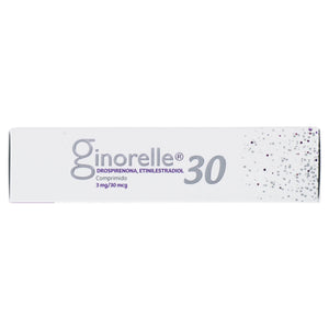 Ginorelle 30 3Mg/30Mcg Con 28 Comprimidos (Drospirenona/Etinilestradio ...