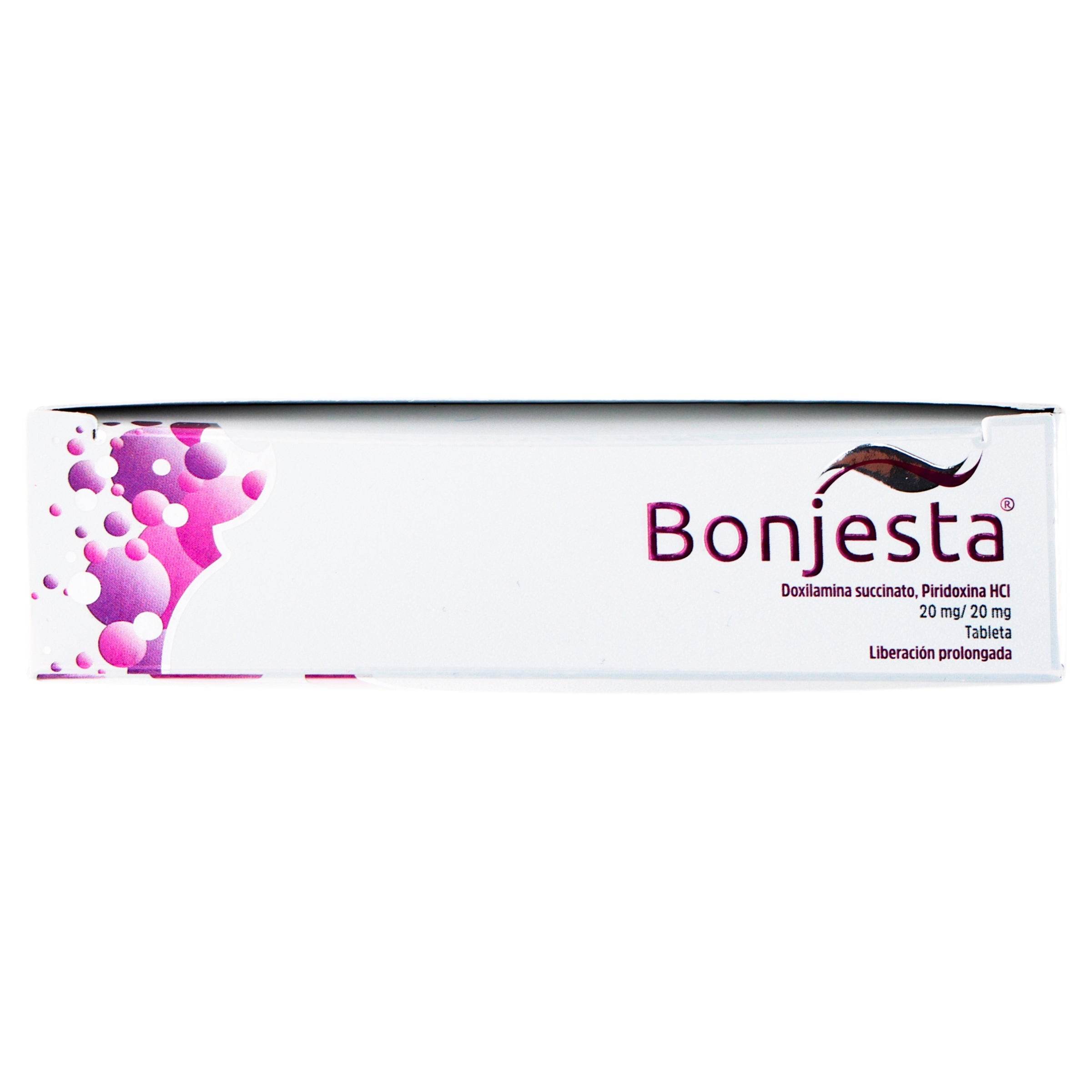 Bonjesta 20Mg/20Mg Con 20 Tabletas (Doxilamina Succinato/Piridoxina Hc ...