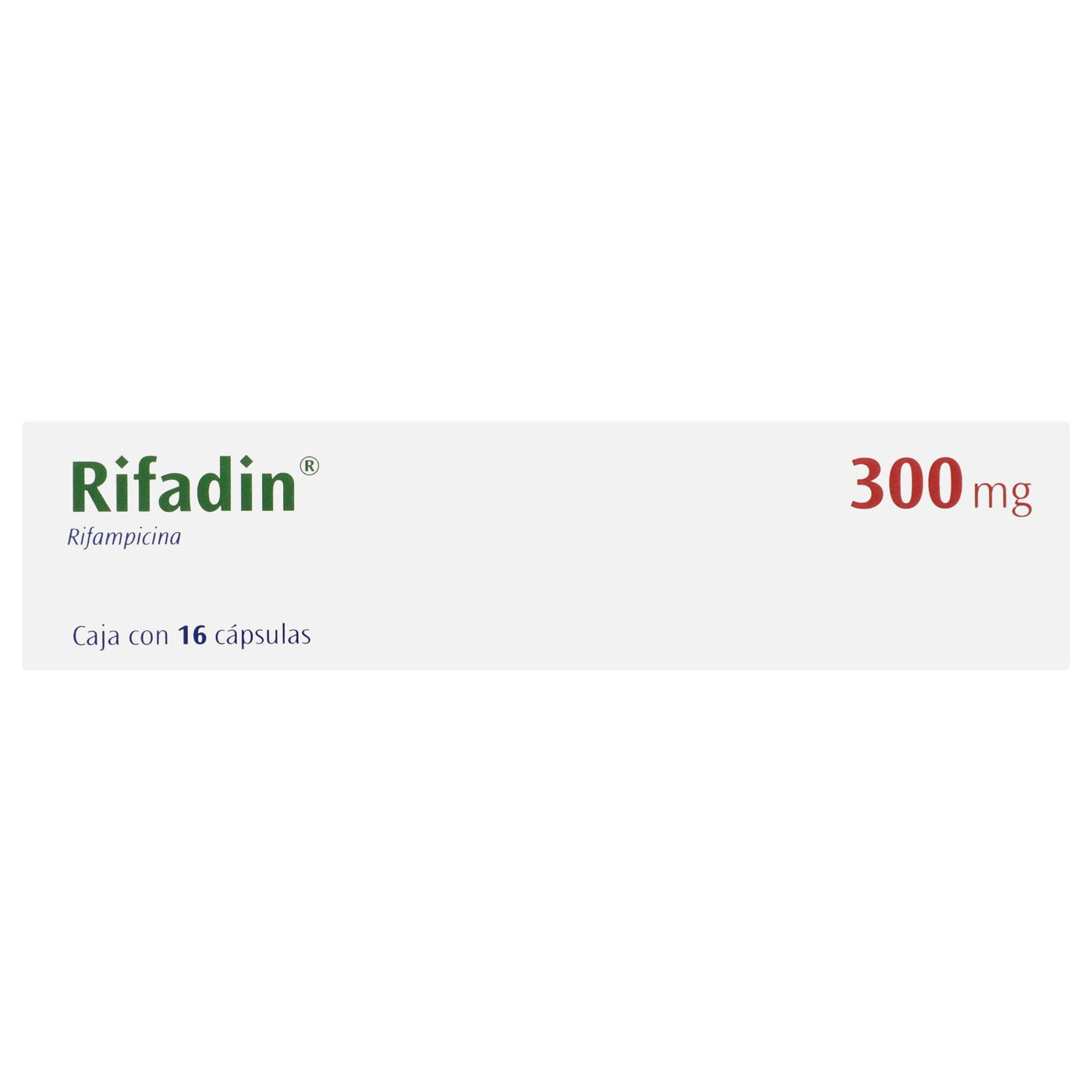 Rifadin 300Mg Con 16 Capsulas (Rifampicina) — WeCare Pharma