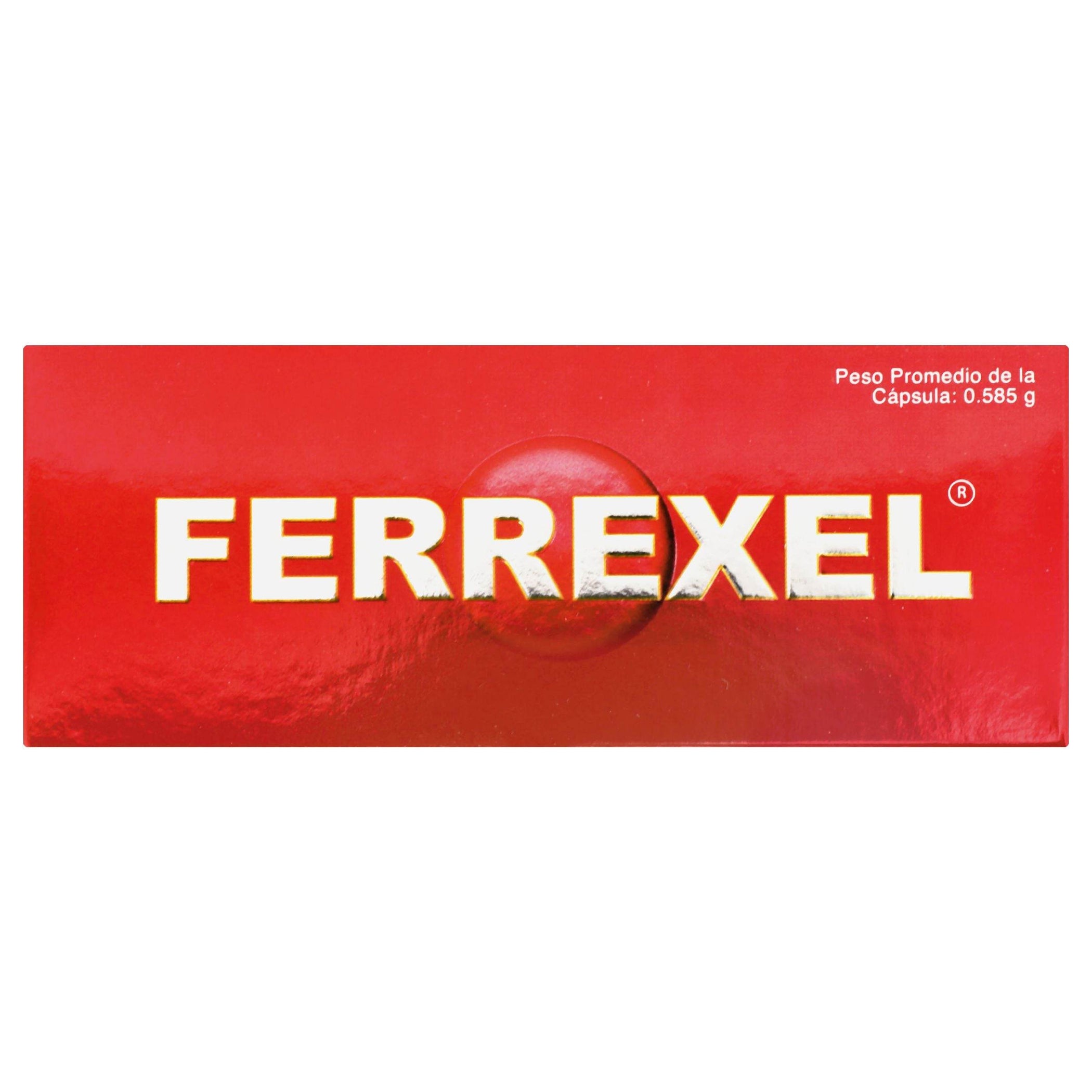 Ferrexel Con 60 Capsulas (Hierro Liposomado/Acido Folico) — WeCare Pharma