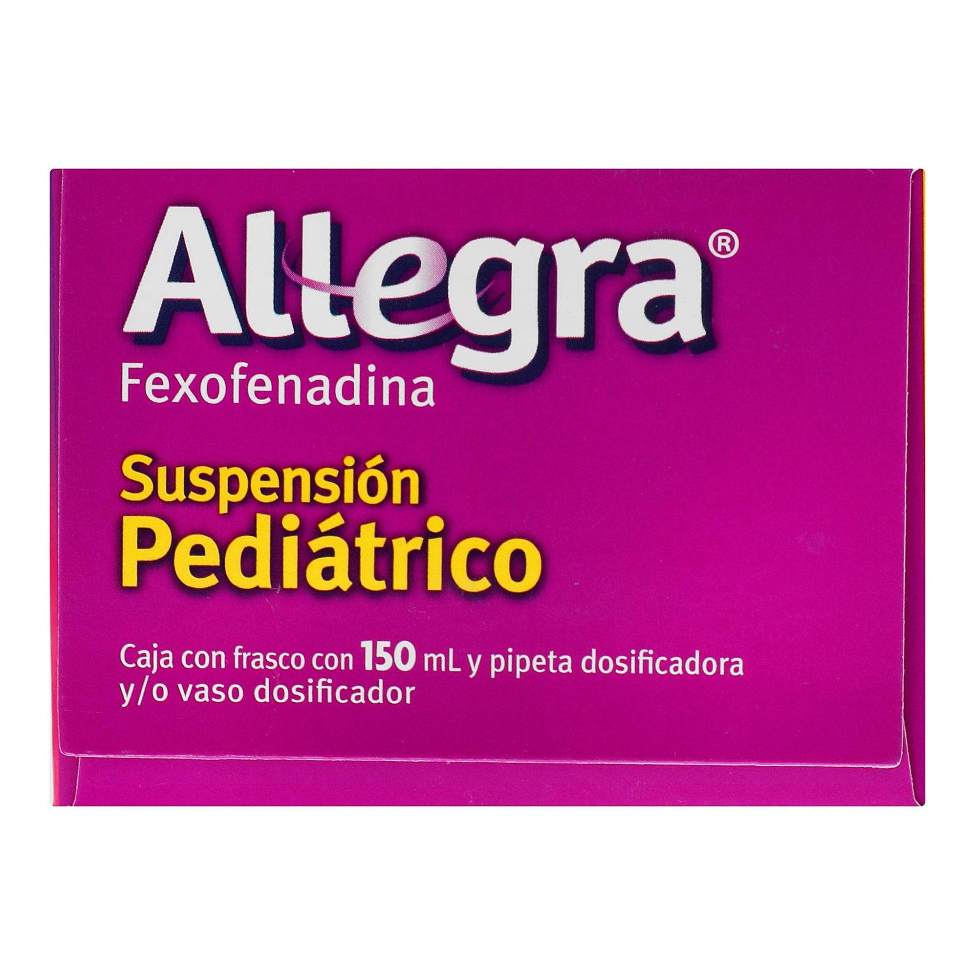 Allegra Ped Suspensión 600Mg/100Ml 150Ml (Fexofenadina) — WeCare Pharma