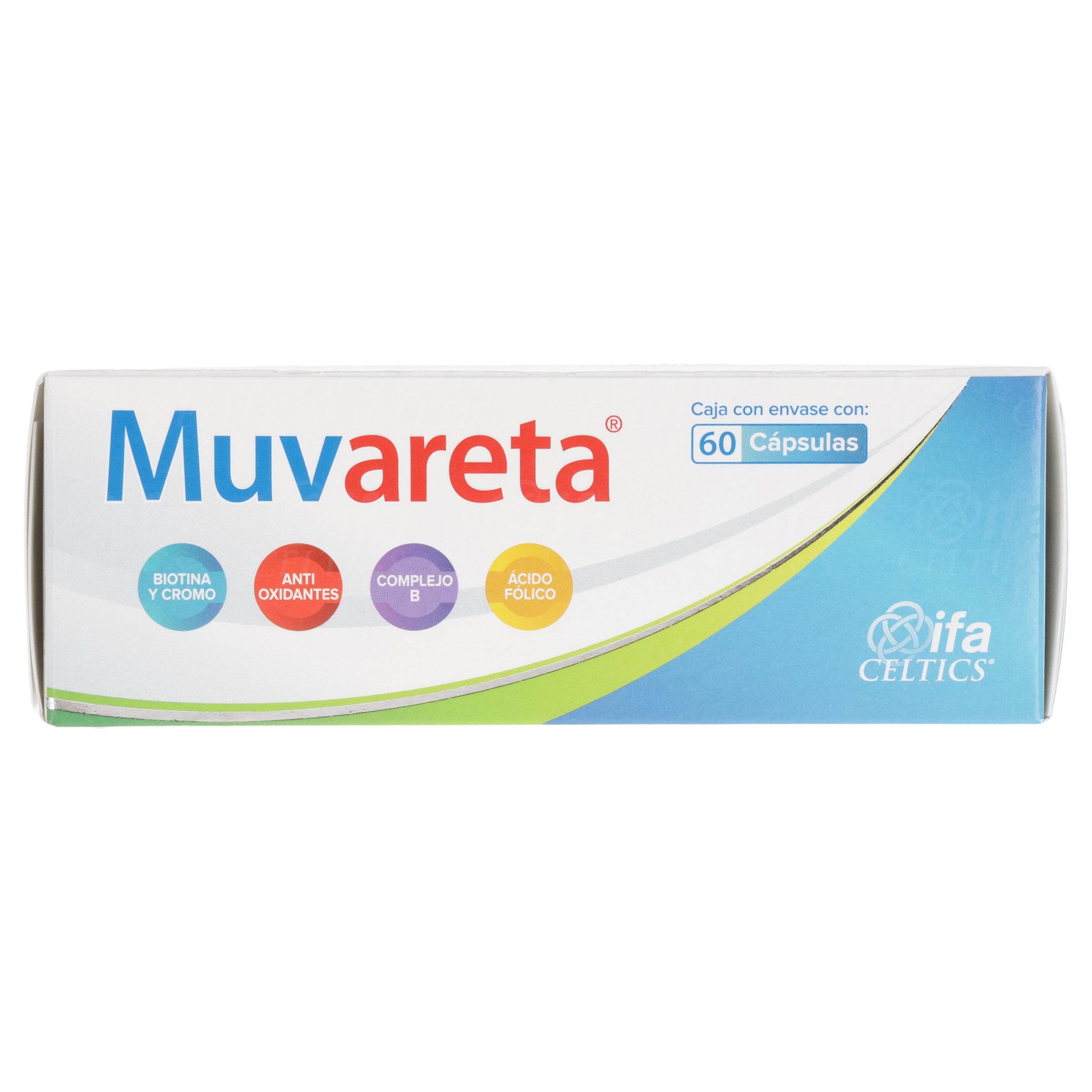 Muvareta Con 60 Capsulas (Suplemento Alimenticio) — WeCare Pharma