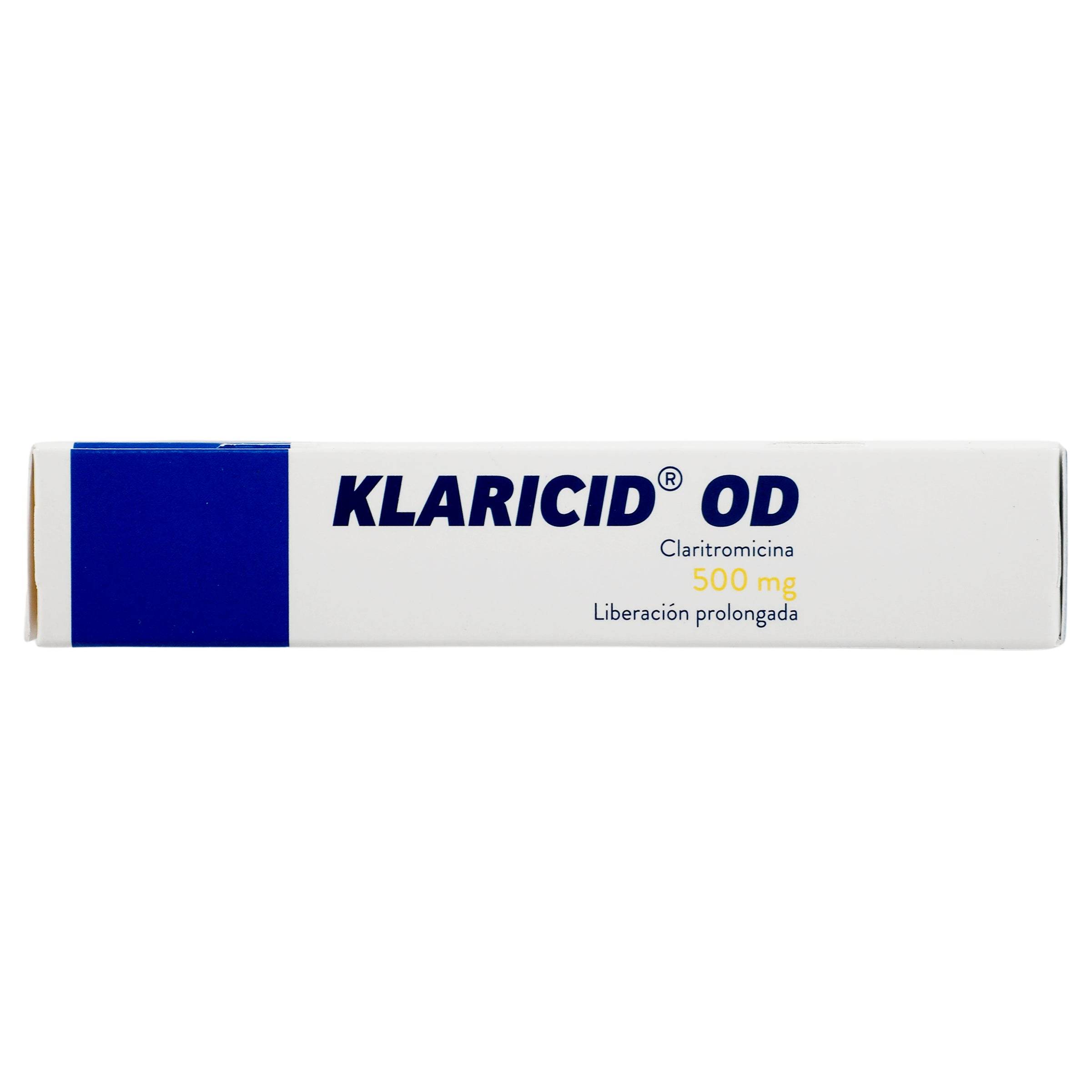 Klaricid Od 500Mg Con 7 Capsulas (Claritromicina) — WeCare Pharma