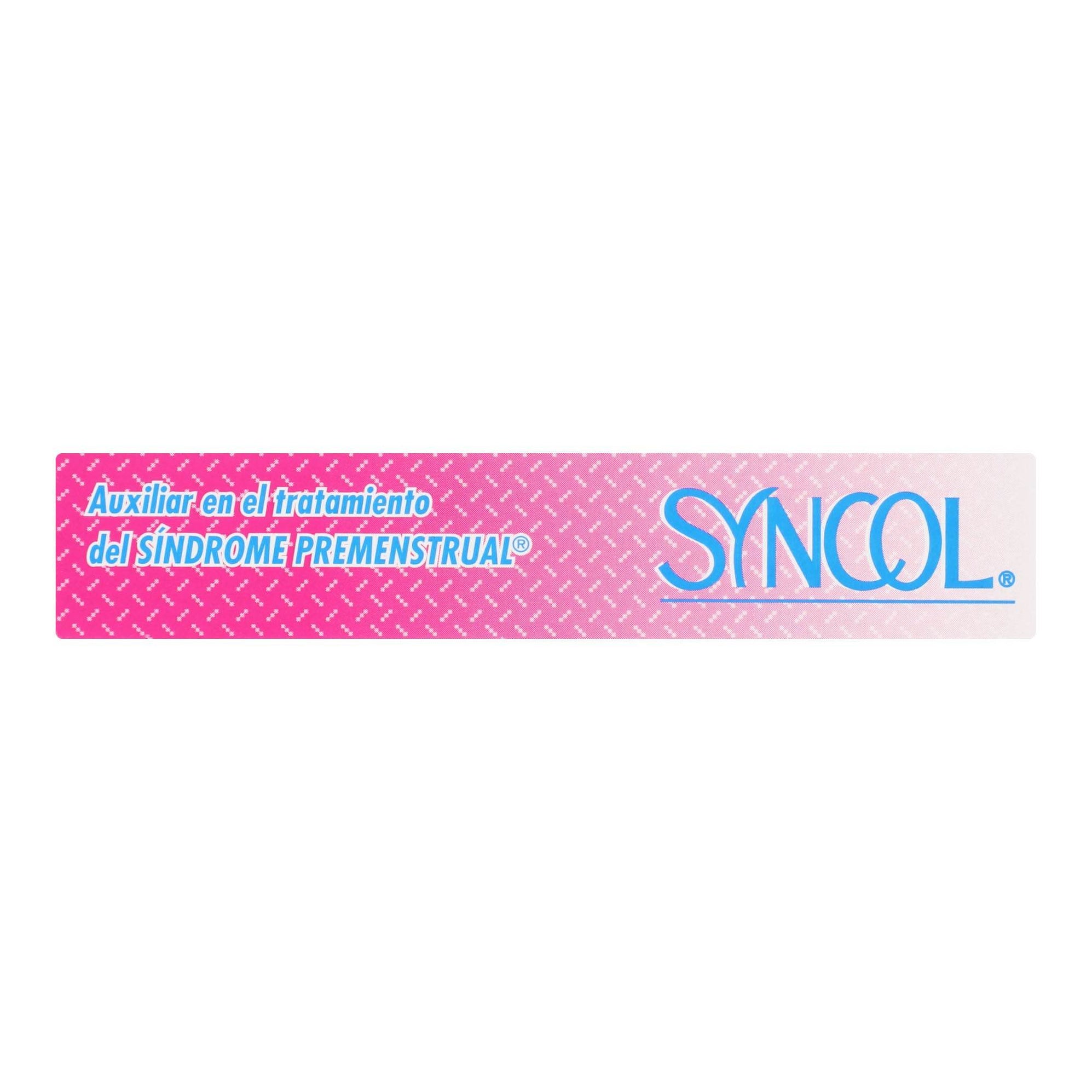 Syncol 500Mg/25Mg/15Mg Con 24 Comprimidos (Paracetamol/Pamabrom/Pirila ...