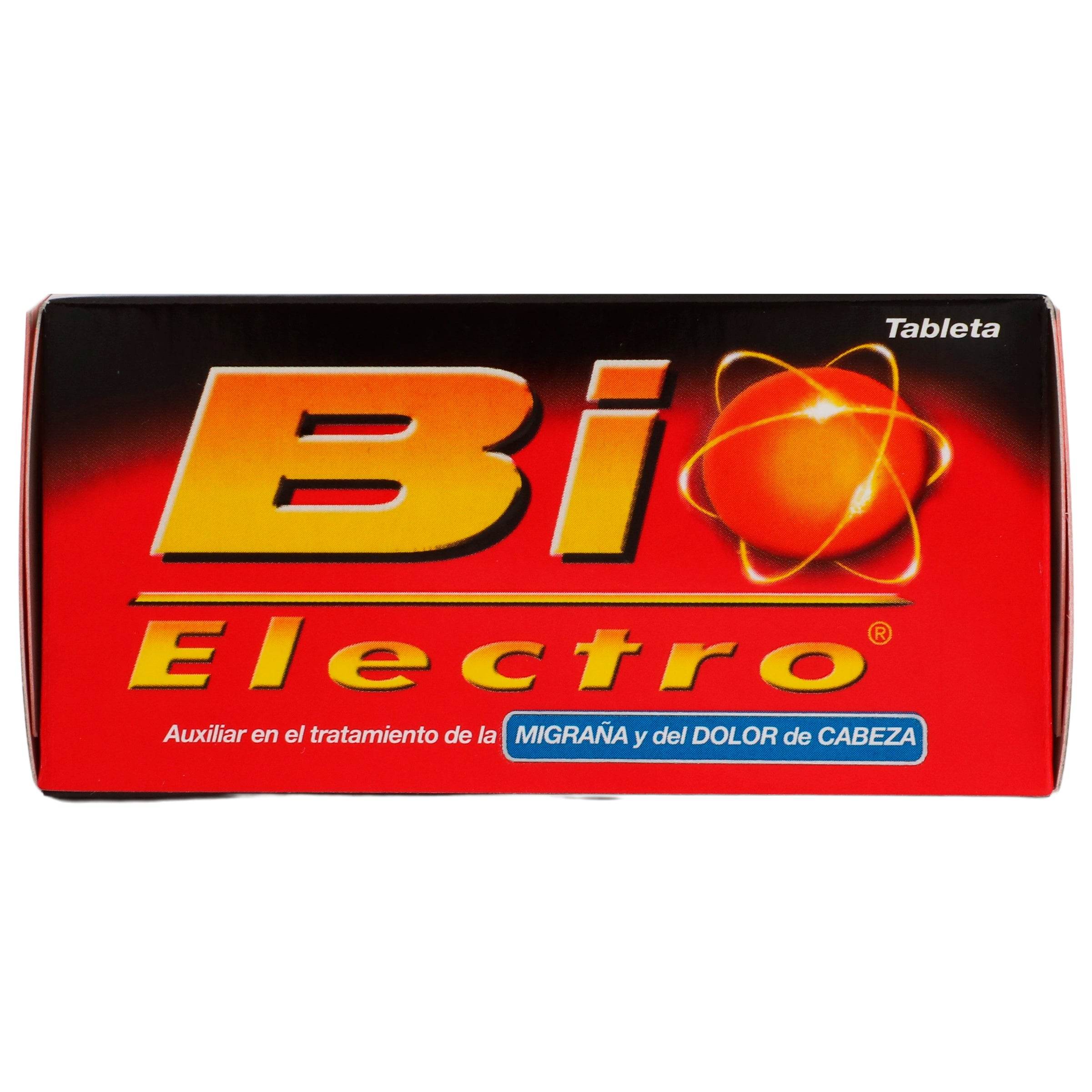 Bio Electro 250Mg/150Mg/65Mg Con 24 Tabletas (Ac Acetil/Paracetamol/Ca ...