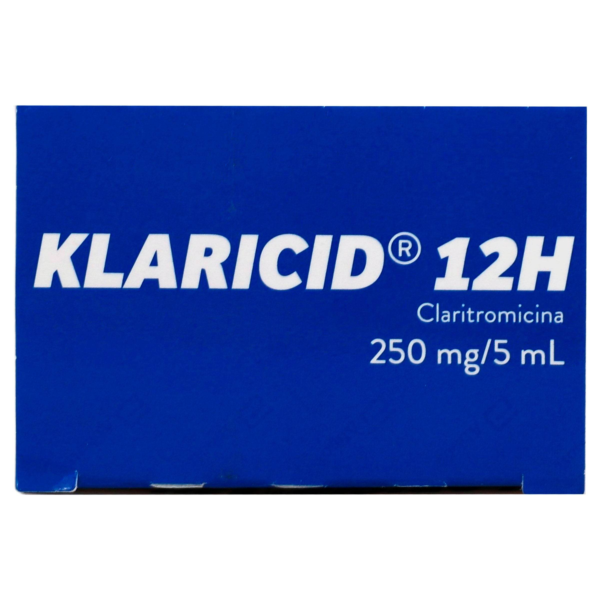 Klaricid 12H Suspensión 250Mg/5Ml 60Ml (Claritromicina) — WeCare Pharma