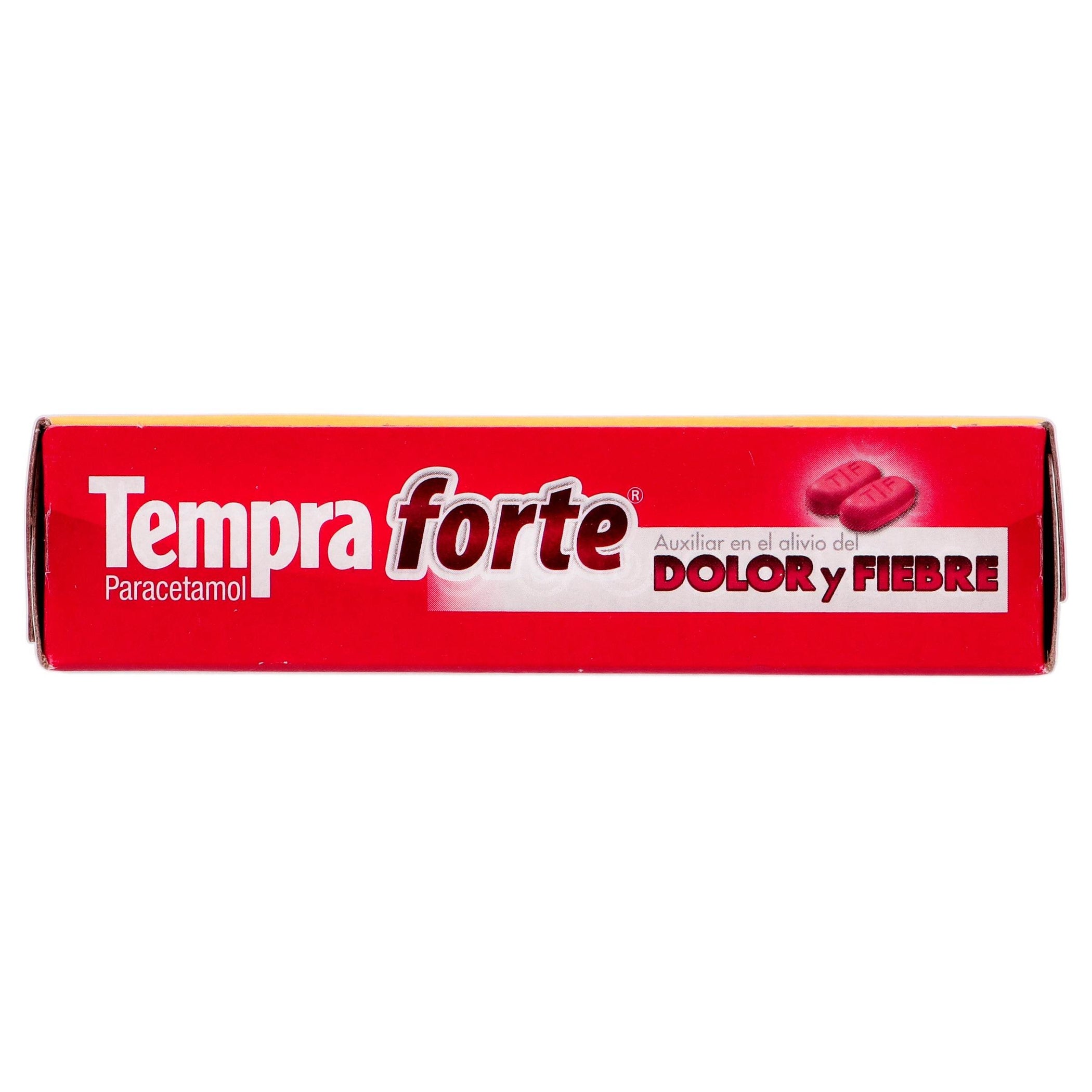 Tempra Forte 650Mg Con 24+12 Tabletas (Paracetamol) — WeCare Pharma