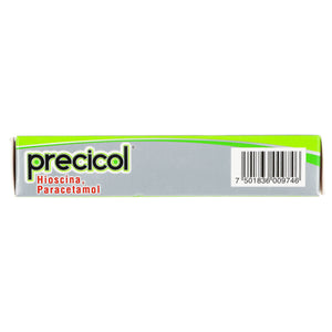 Precicol 10Mg/500Mg Con 20 Tabletas (Hioscina/Paracetamol) — WeCare Pharma