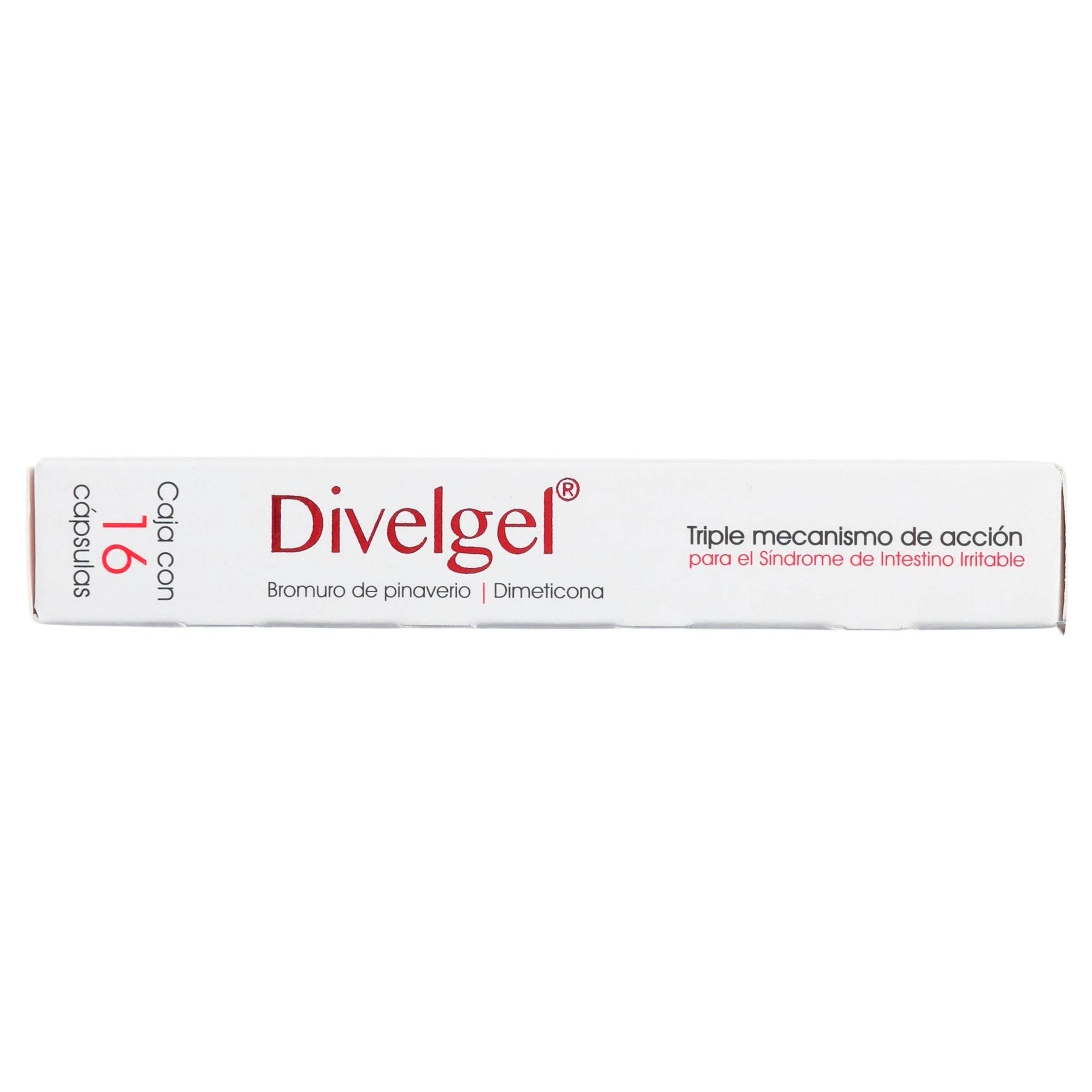 Divelgel 100Mg/300Mg Con 16 Tabletas (Bromuro De Pinaverio/ Dimeticona ...