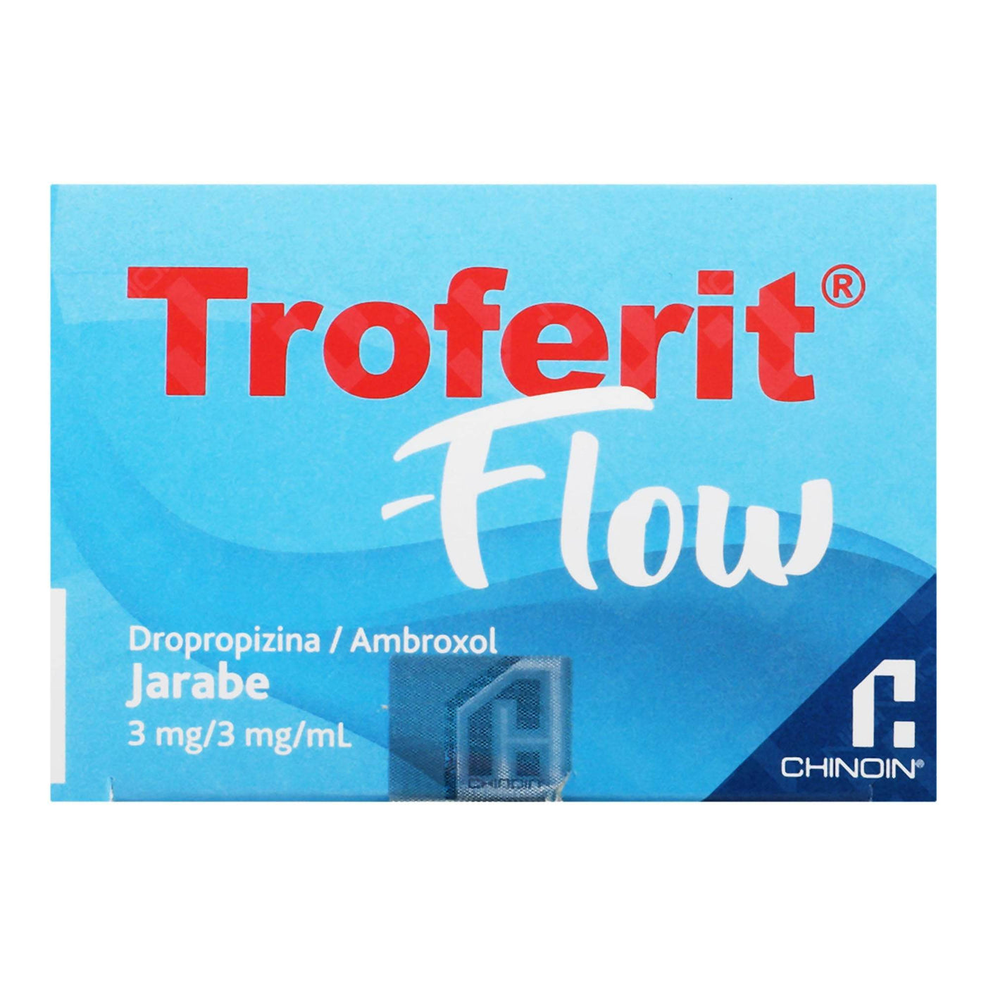 Troferit Flow Jarabe 3Mg/3Mg/Ml 120Ml (Dropropizina/Ambroxol) — WeCare ...