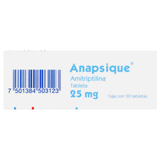 Anapsique (Amitriptilina) Tabletas 25Mg Con 50 — WeCare Pharma