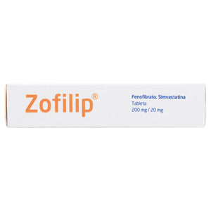 Zofilip 200Mg/20Mg Con 30 Tabletas (Fenofibrato/Simvastatina) — WeCare ...