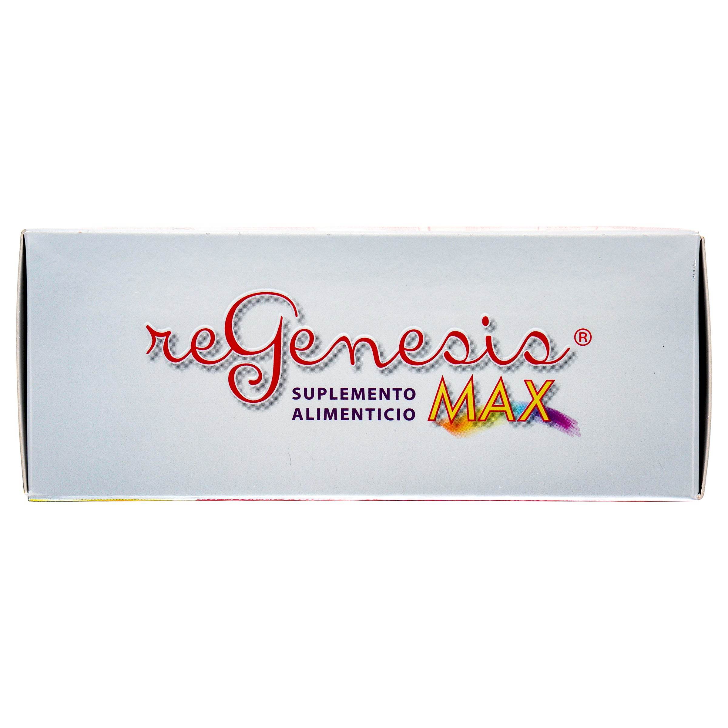 Regenesis Max 26.01G Con 60 Capsulas (Omega 3/Acido Folico/Vitaminas/M ...