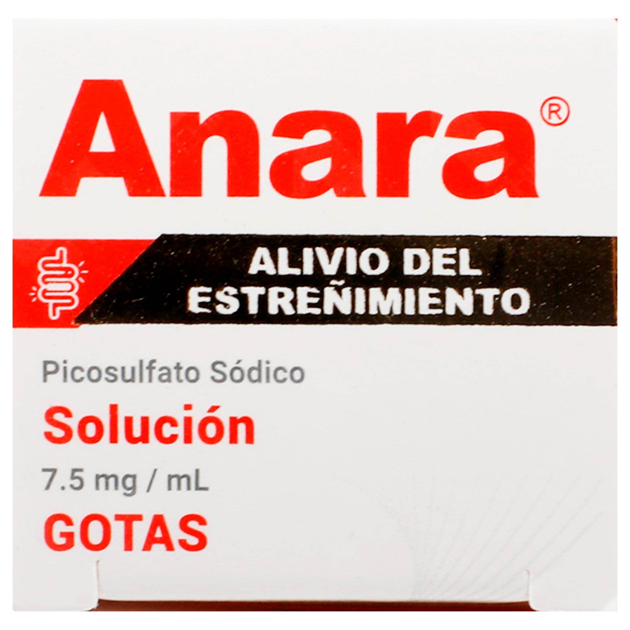 Anara Solución Gotas 7.5Mg/Ml (Picosulfato Sodico) — WeCare Pharma