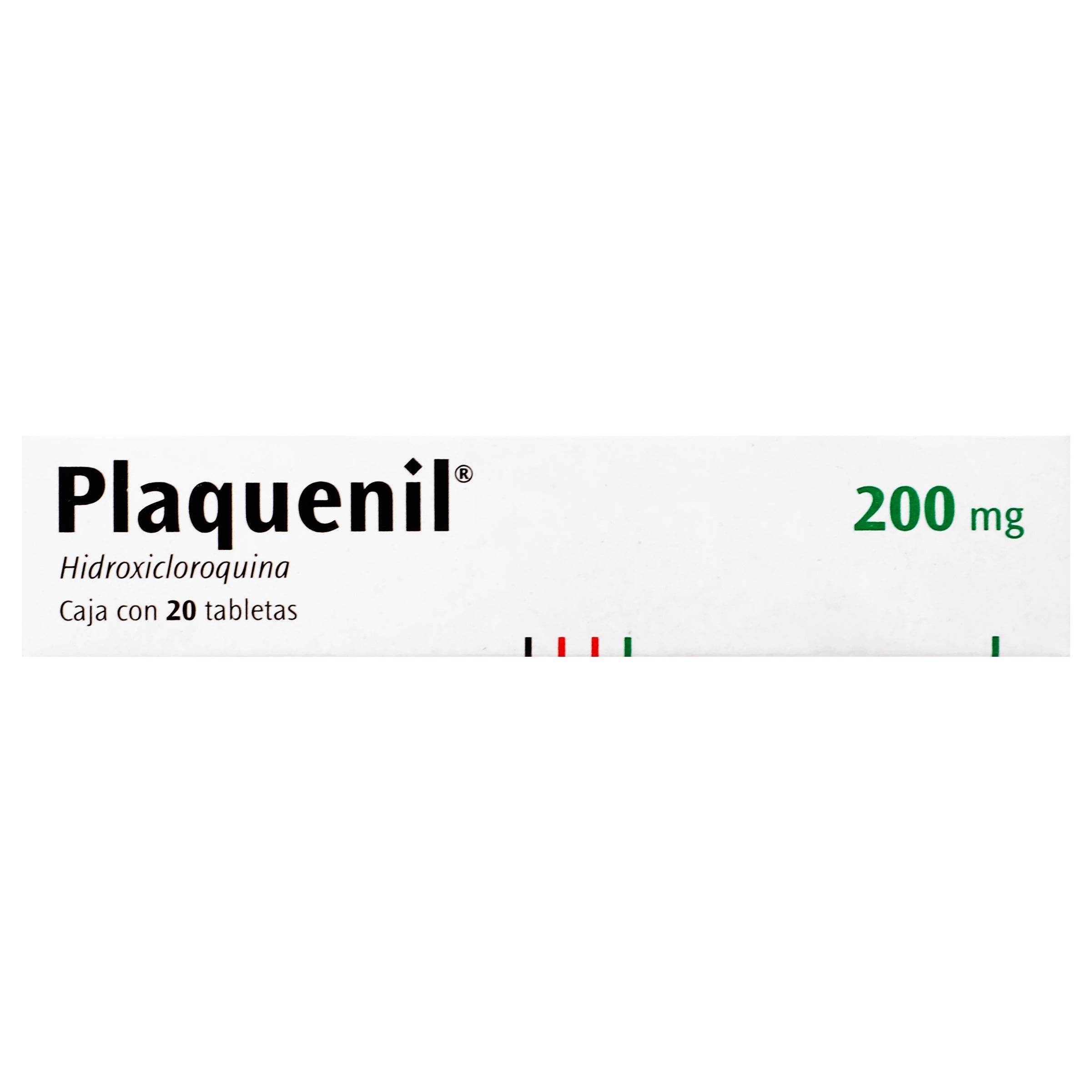 Plaquenil 200Mg Con 20 Tabletas (Hidroxicloroquina) — WeCare Pharma