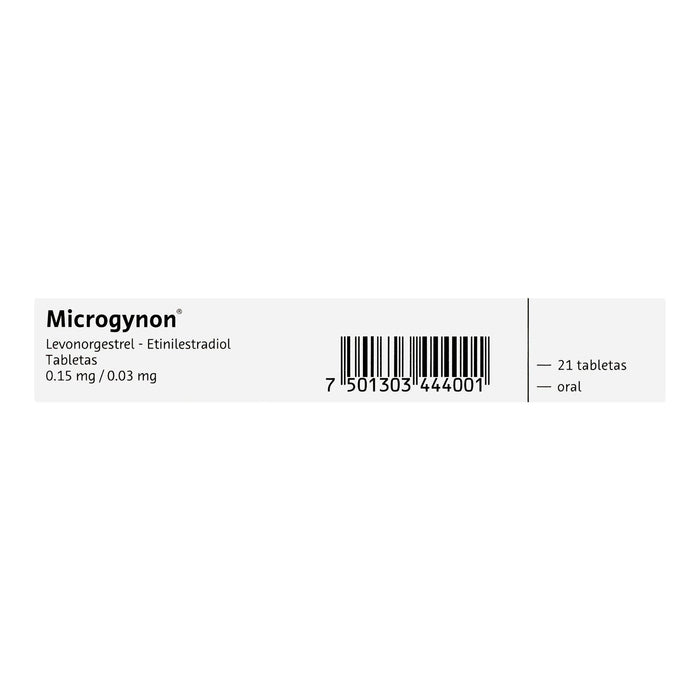 Microgynon 0.15Mg/0.03Mg Con 21 Tabletas (Levonogestrel/Etiniestradiol — WeCare Pharma