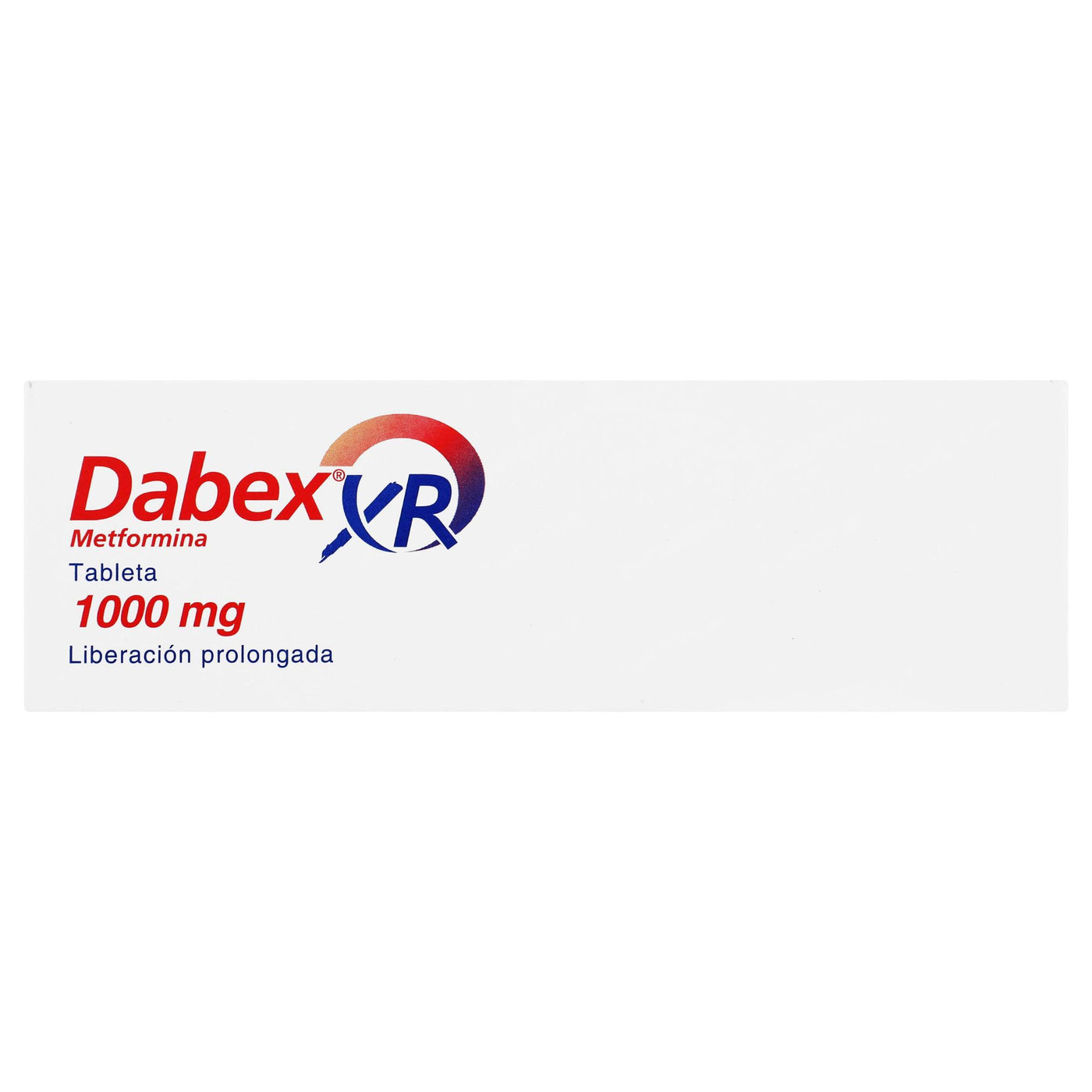Dabex Xr 1000Mg Con 30 Tabletas (Metformina) — WeCare Pharma