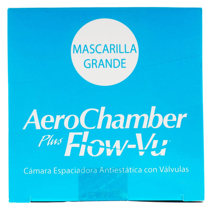 Aerochamber Plus Flow-Vu Adulto Grande — WeCare Pharma