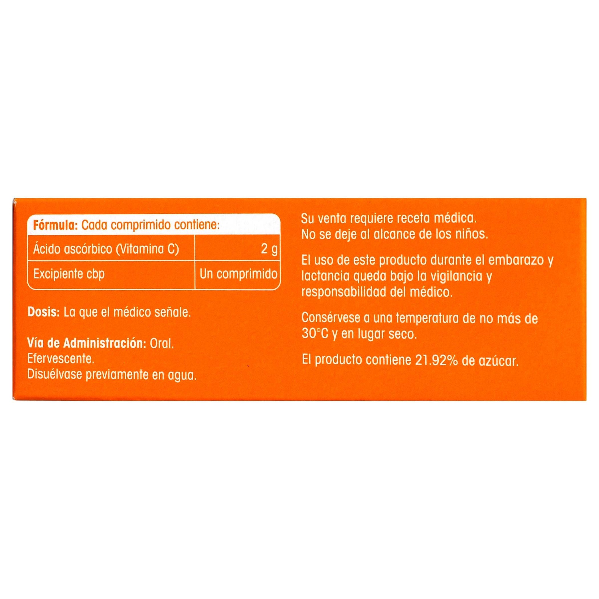 Redoxon Forte 2G Con 10 Tabletas (Acido Ascorbico) — WeCare Pharma