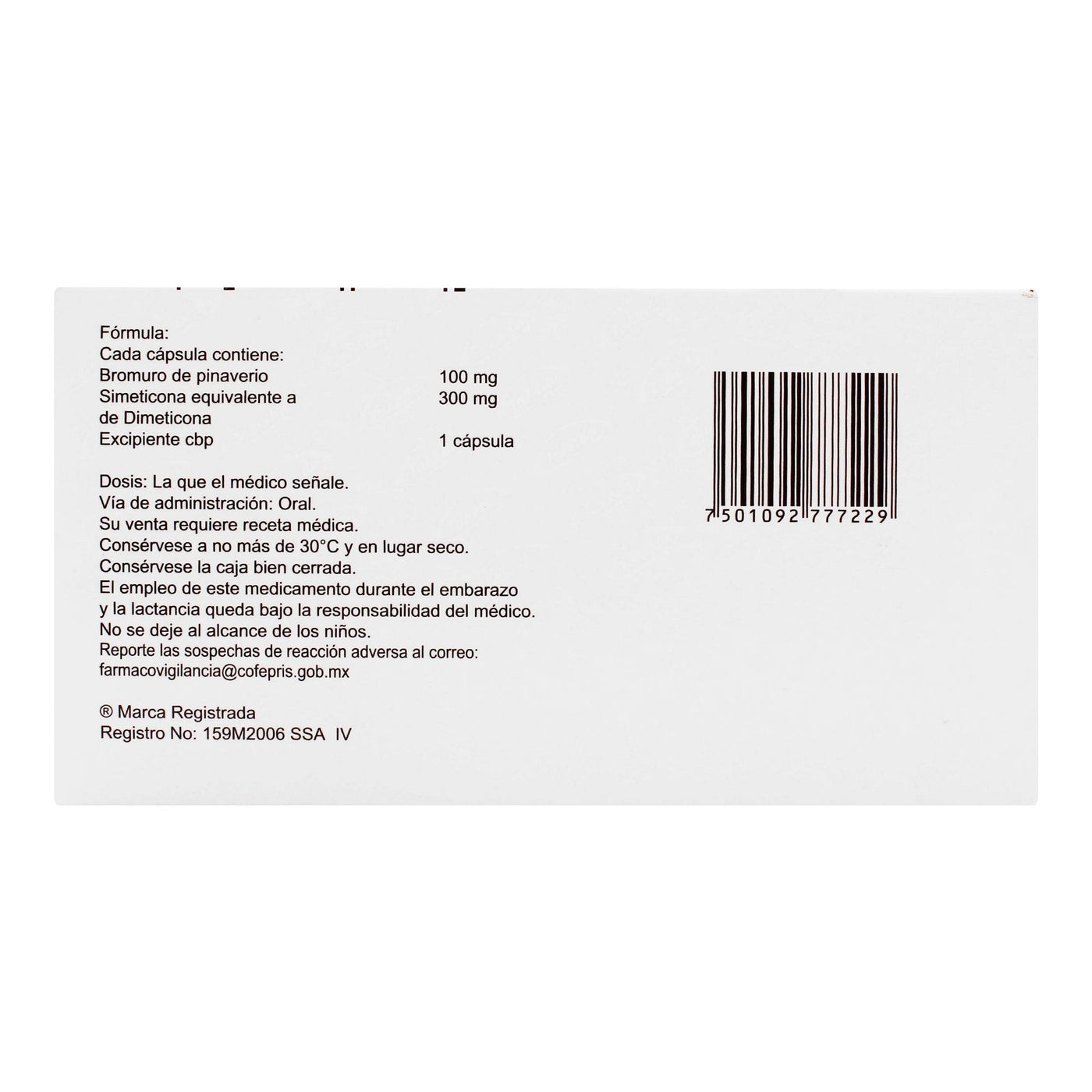 Alevian Duo 100Mg/300Mg Con 64 Capsulas (Pinaverio/Dimeticona) — WeCare ...