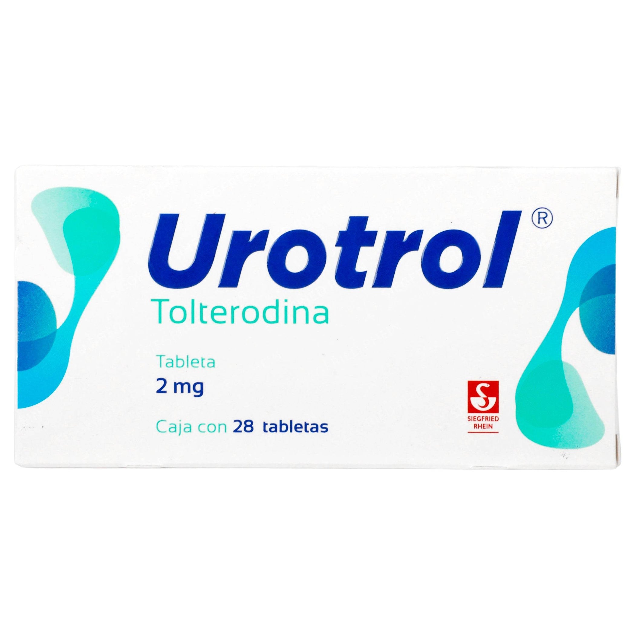 Urotrol 2Mg Con 28 Tabletas (Tolterodina) — WeCare Pharma