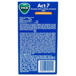 Vick Act 7 500Mg/25Mg/5Mg/4Mg Con 10 Tabletas (Paracetamol/Cafeina/Fen ...