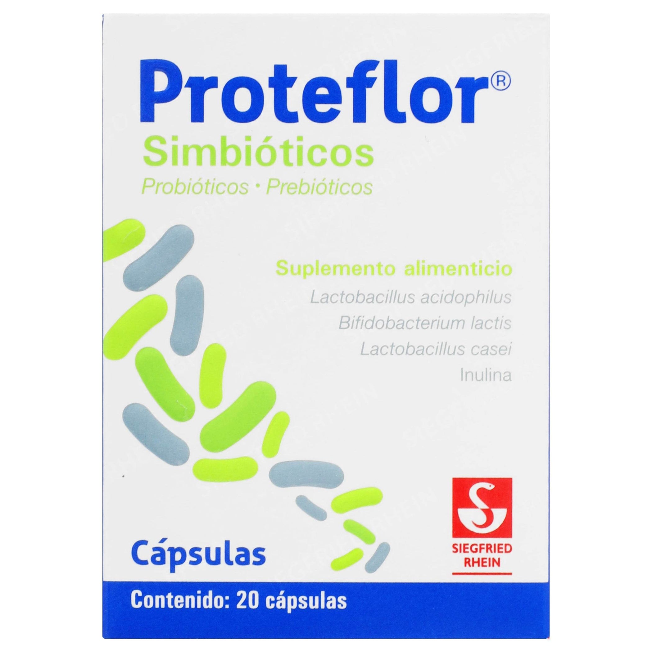 Proteflor (Simbioticos) Capsulas Con 20 — WeCare Pharma