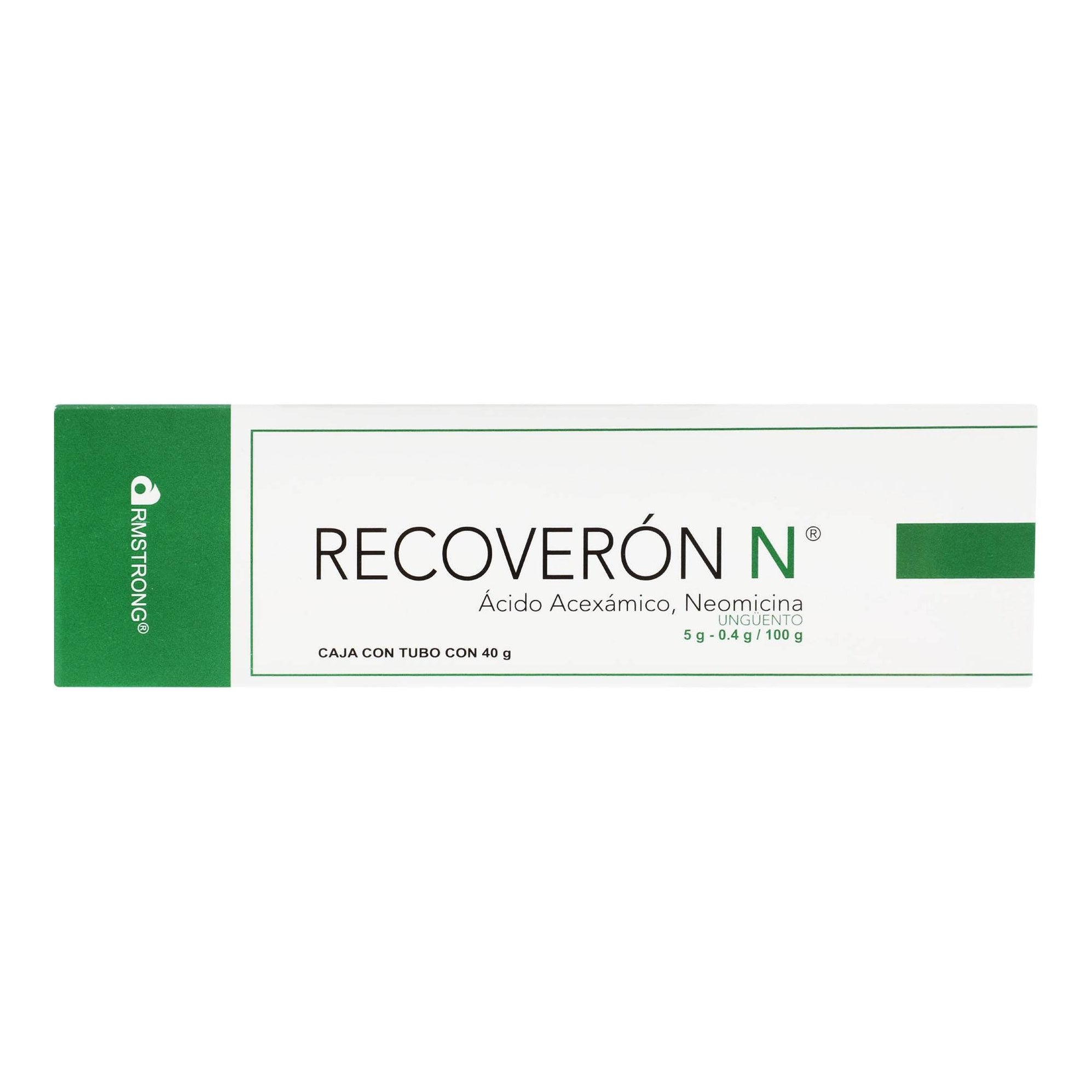 Recoveron N Ung 5G/0.4G 40G (Acido Acexamico/Neomicina) — WeCare Pharma