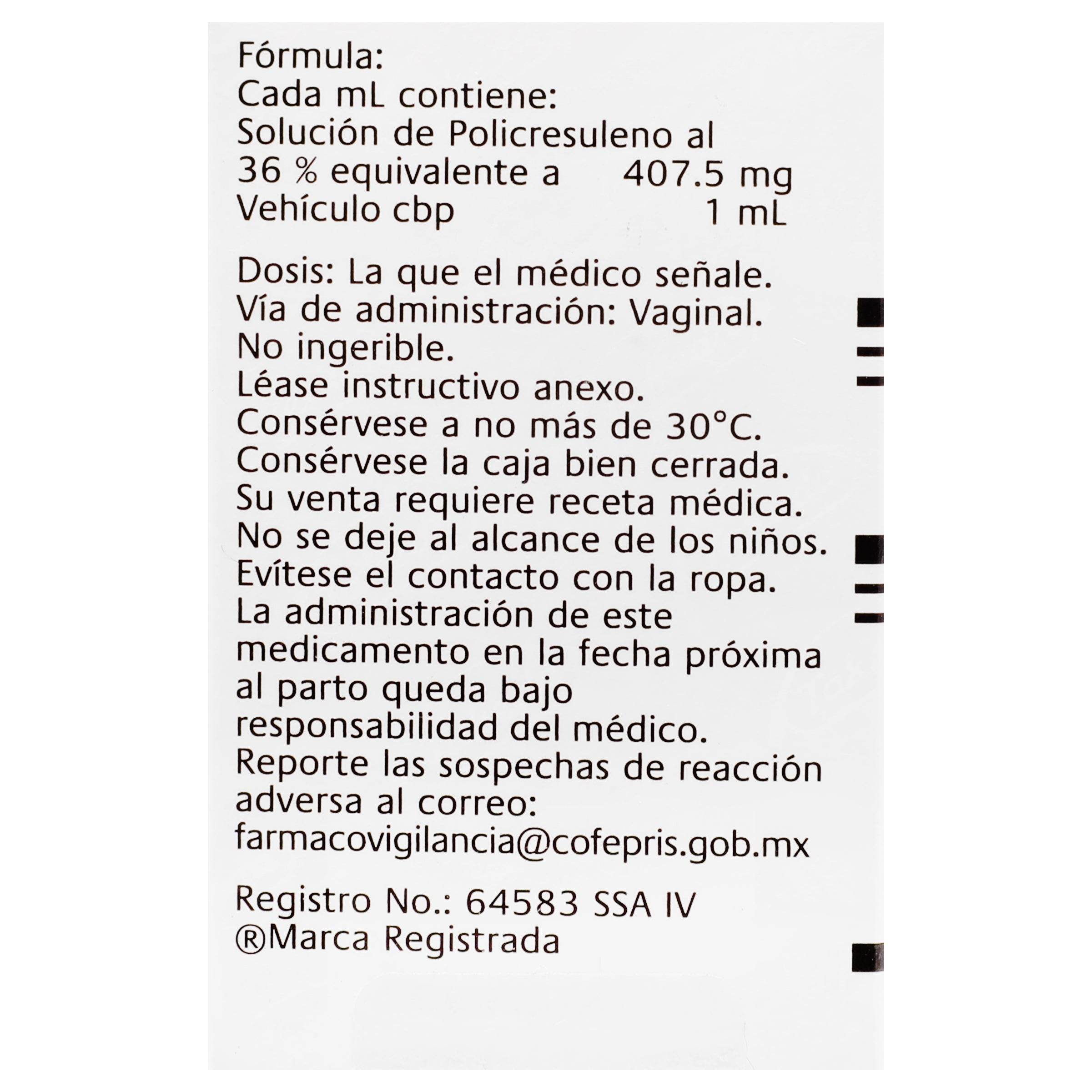 Albothyl Solución 407.5Mg/12Ml (Policresuleno) — WeCare Pharma