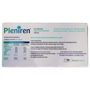 Pleniren 1.17G Con 30 Capsulas (Suplemento Alimenticio) — WeCare Pharma