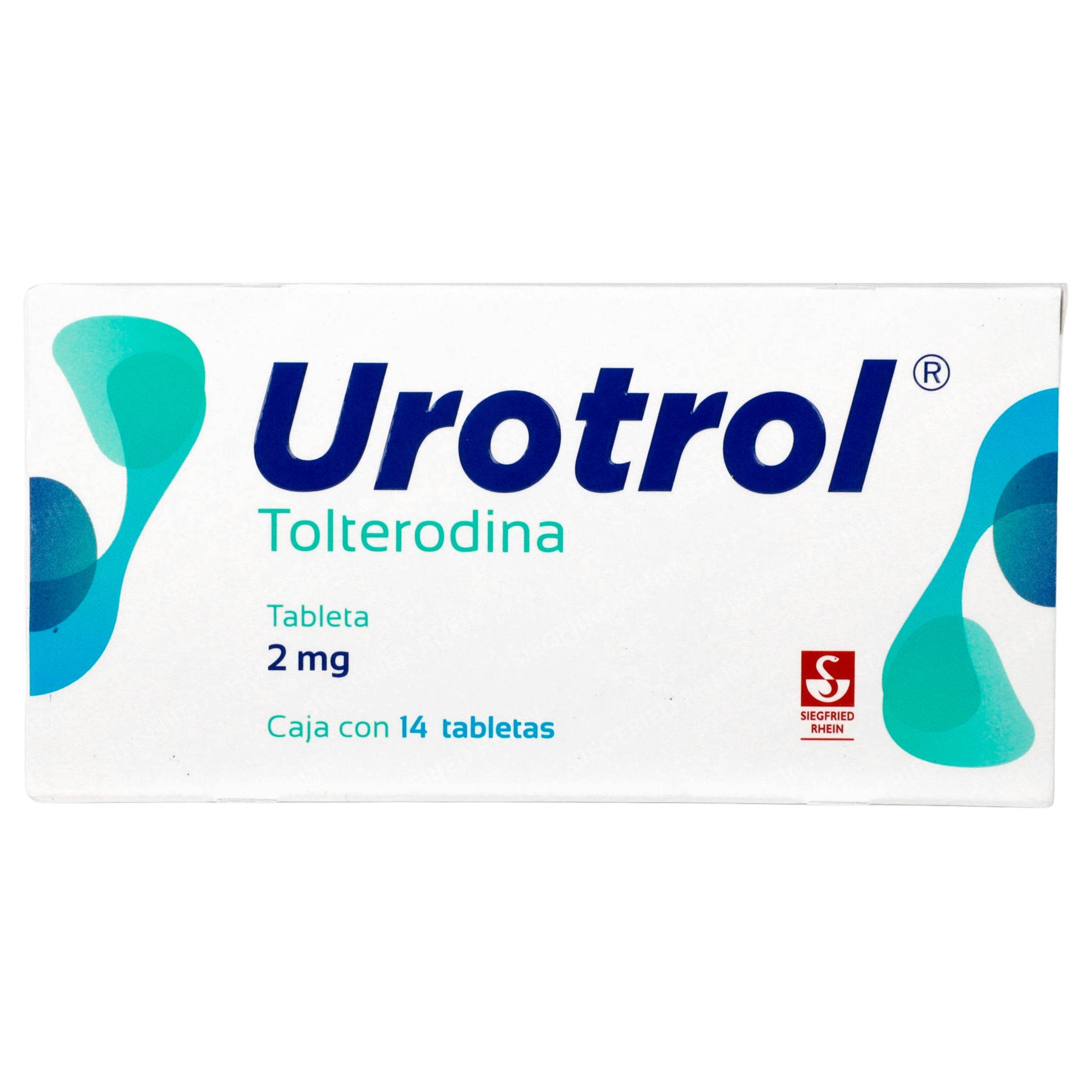 Urotrol 2Mg Con 14 Tabletas (Tolteridona) — WeCare Pharma