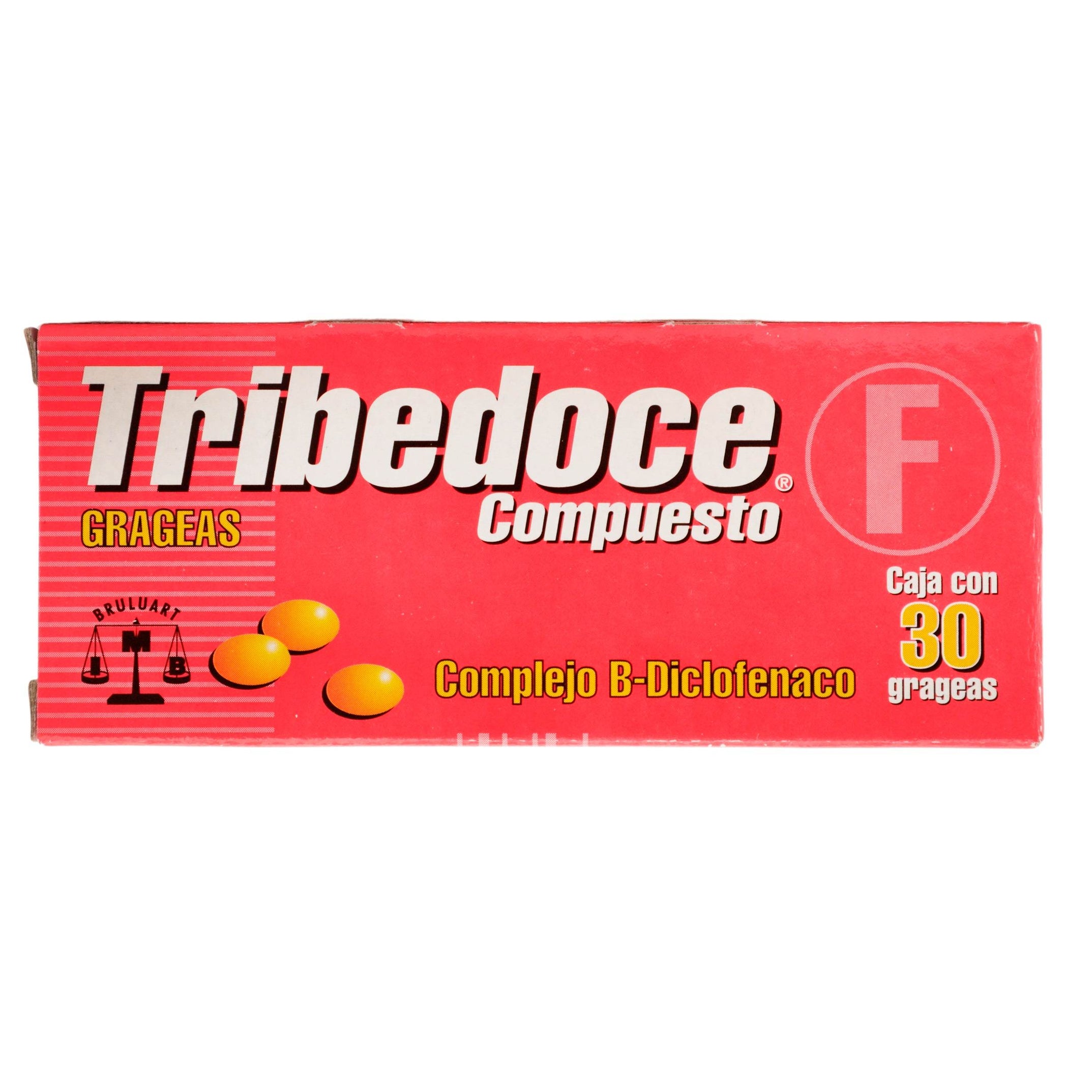 Tribedoce Compuesto Gragea 50Mg Con 30 (Complejo B/Diclofenaco ...
