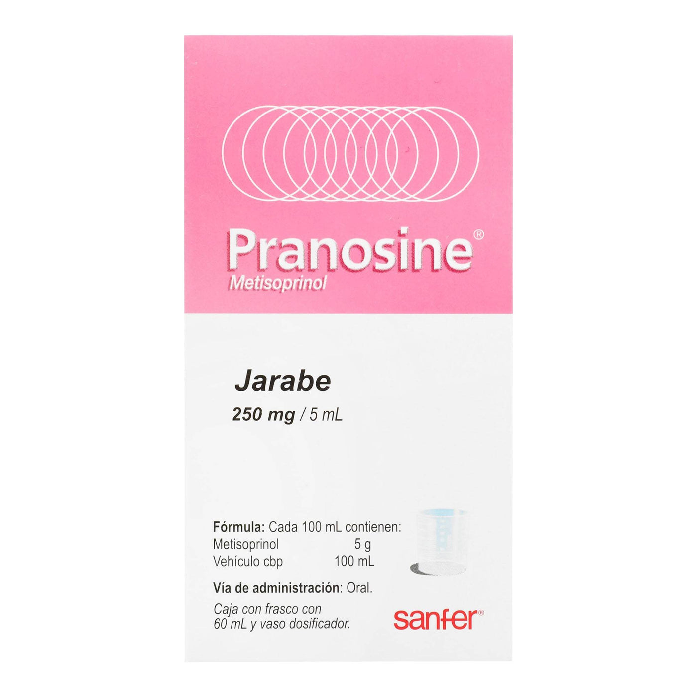 Pranosine Jarabe 250Mg/5Ml 100 Ml (Metisoprinol) — WeCare Pharma
