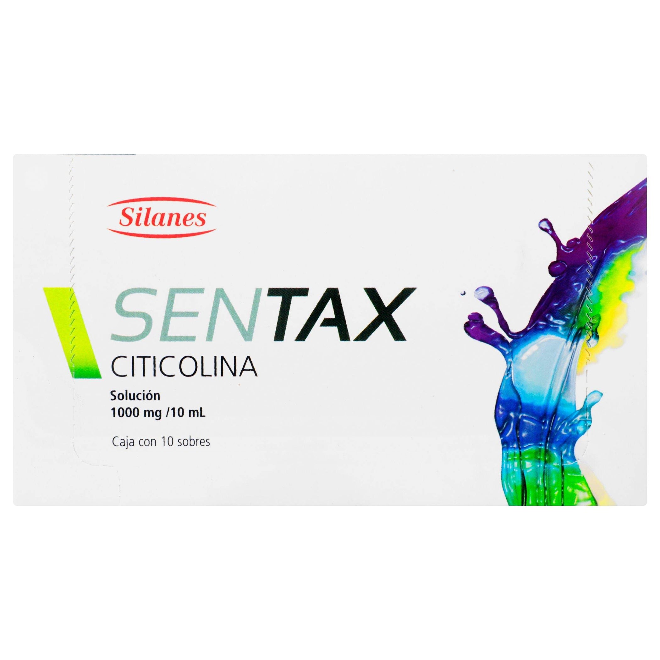 Sentax Sobres 1000Mg 10Ml Con 10 (Citicolina) — WeCare Pharma