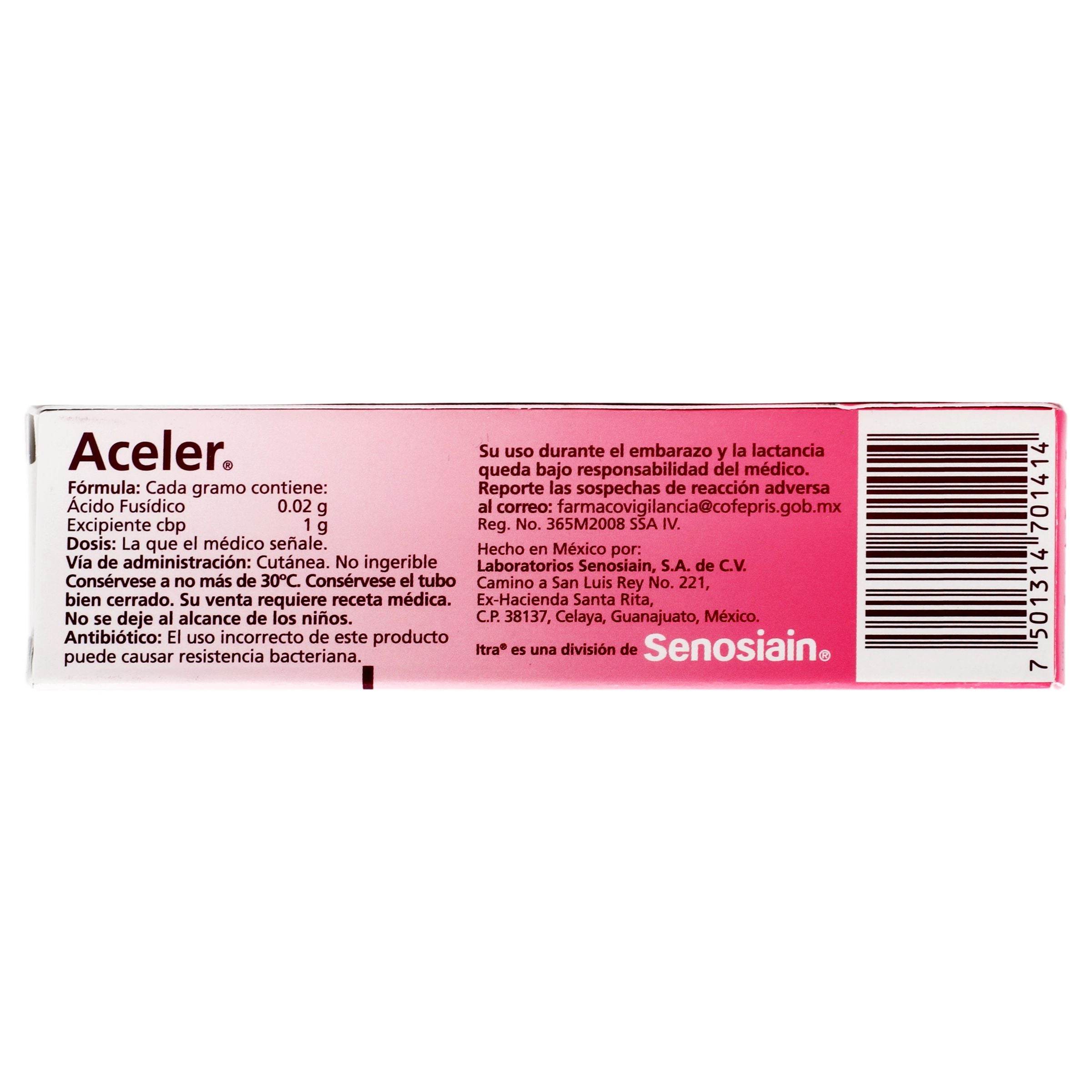 Aceler Crema 2% 15G (Acido Fusidico) — WeCare Pharma