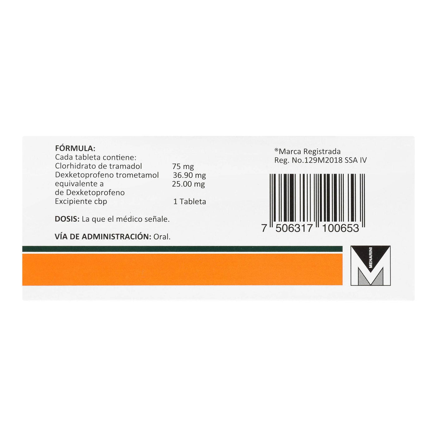 Skudexa 75/25Mg Con 10 Tabletas (Tramadol/Dexketoprofeno) — WeCare Pharma
