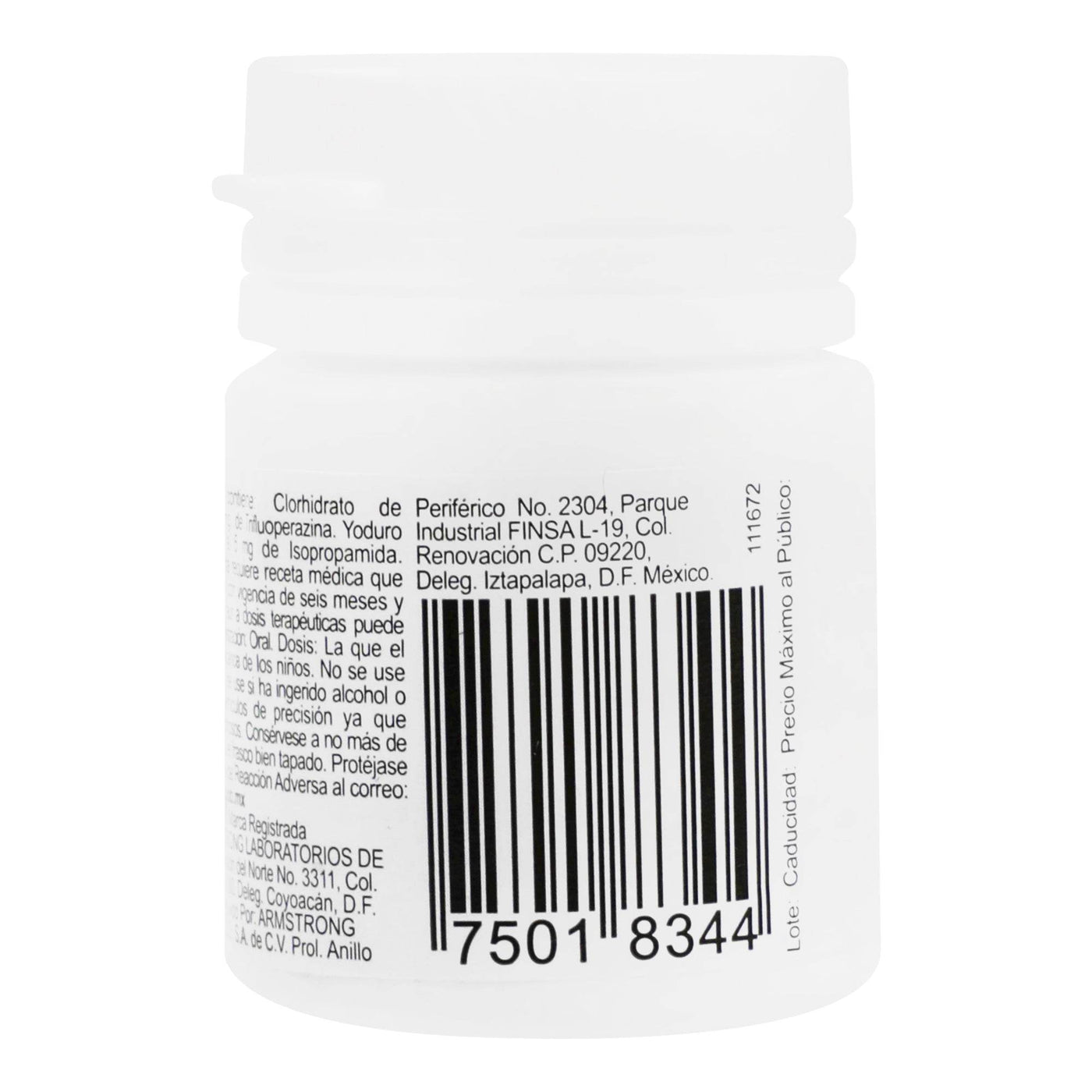 Stelabid (Tifluoperazina/Isopropamida) Con 25 Tabletas De 1Mg/5Mg ...