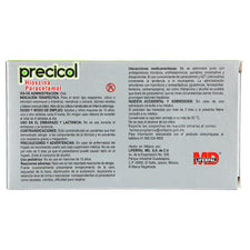 Precicol 10Mg/500Mg Con 20 Tabletas (Hioscina/Paracetamol) — WeCare Pharma