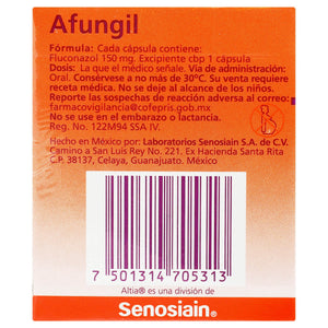 Afungil 150Mg Con 2 Duopack Capsulas (Fluconazol) — WeCare Pharma