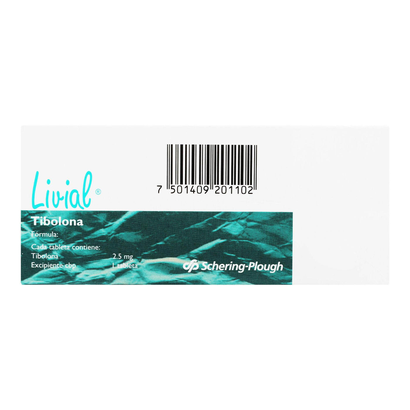 Livial 2.5Mg Con 30 Tabletas (Tibolona) — WeCare Pharma