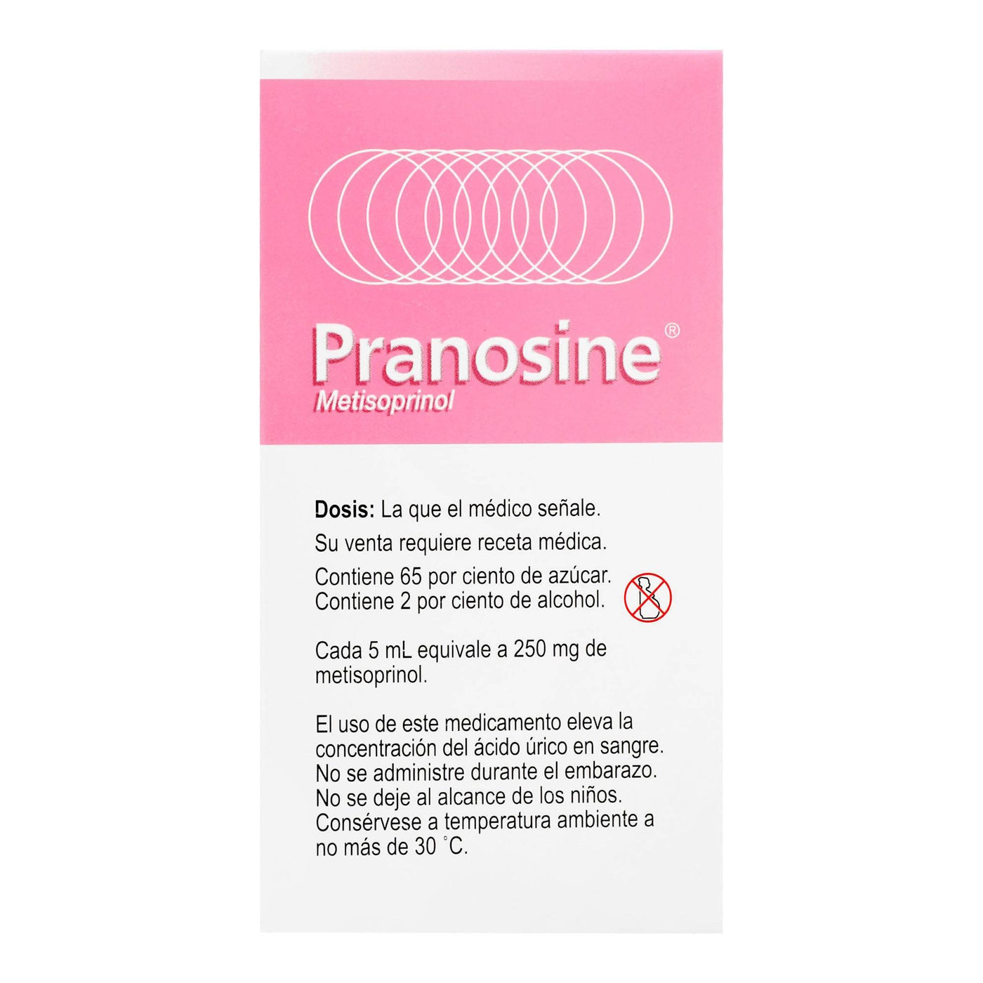 Pranosine Jarabe 250Mg/5Ml 100 Ml (Metisoprinol) — WeCare Pharma