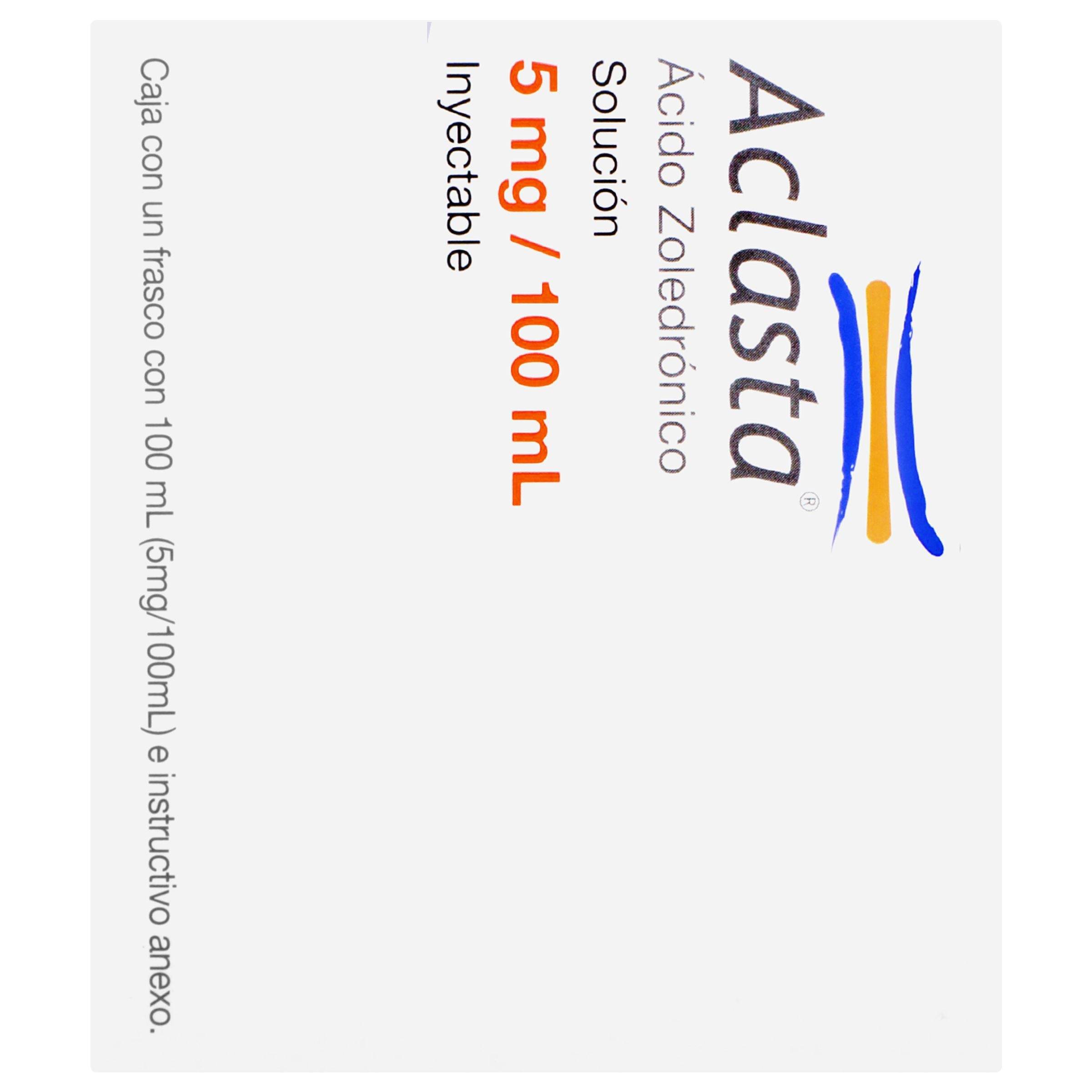 Aclasta Frasco 5Mg 100Ml Ampulas (Acido Zoledronico) — WeCare Pharma