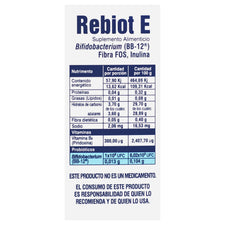 Rebiot E (Suplemento Alimenticio) Frasco Con 10 Ml Con 7 — WeCare Pharma