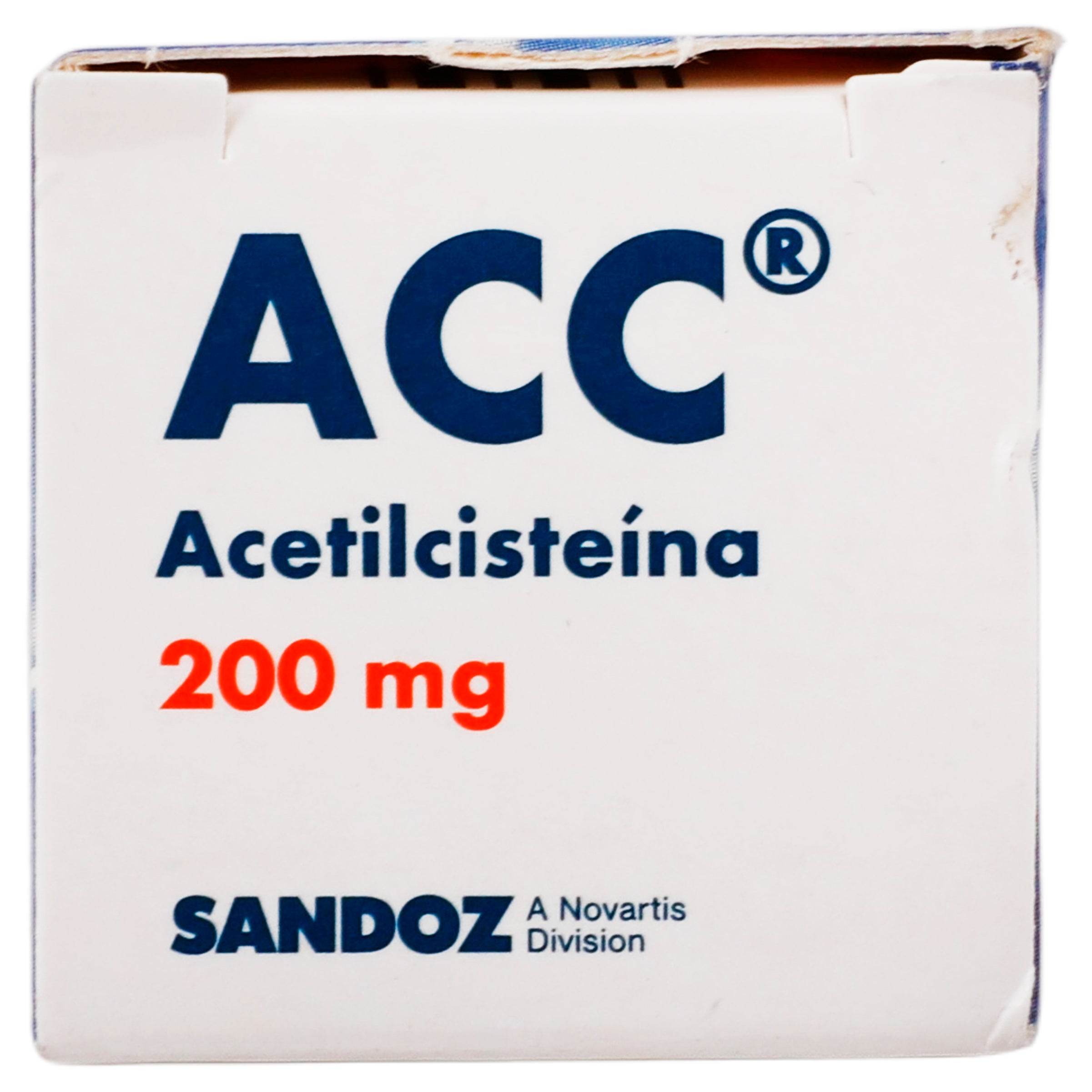 Acc Efervecente V 200Mg Con 20 Tabletas (Acetilcisteina) — WeCare Pharma