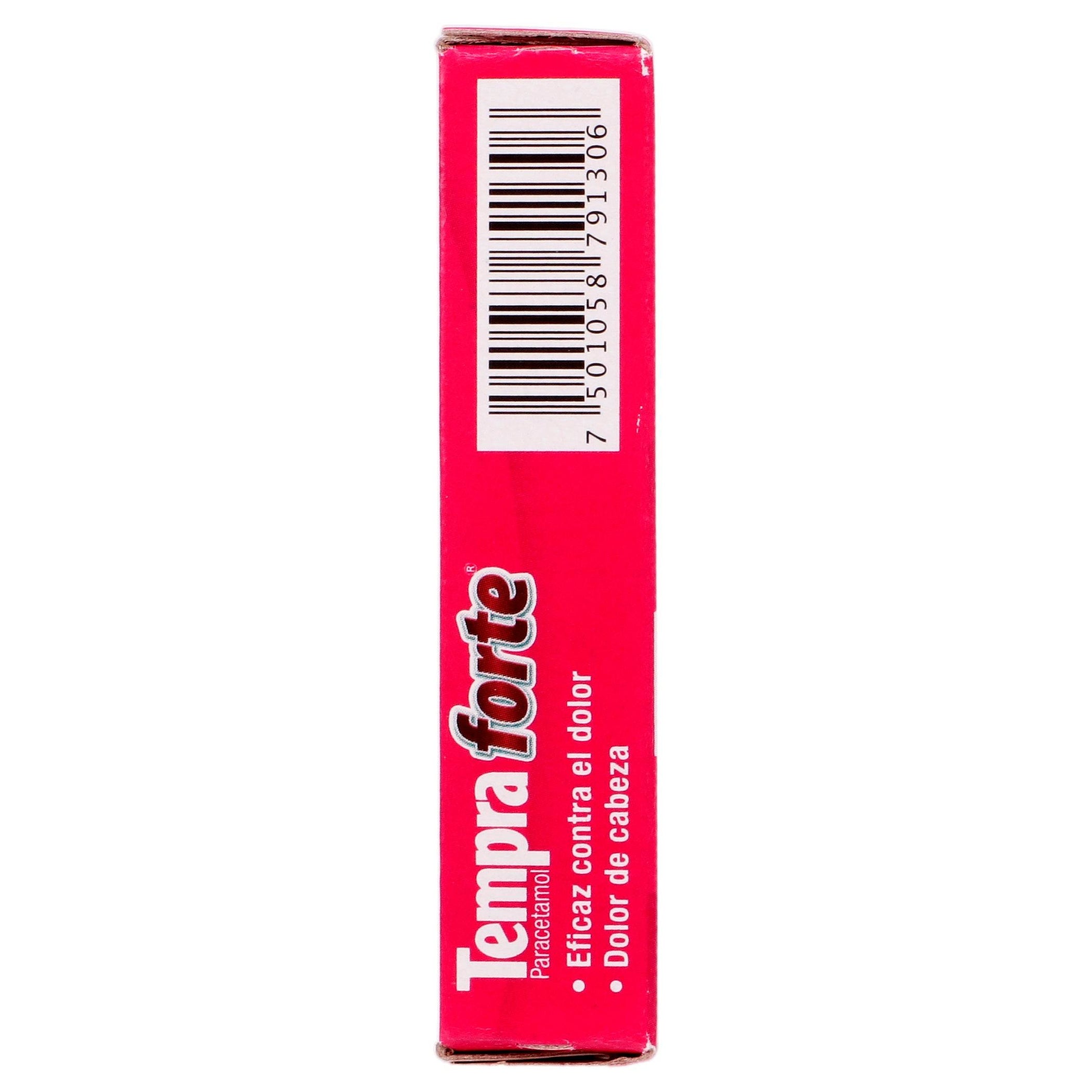 Tempra Forte 650Mg Con 4 Tabletas (Paracetamol) — WeCare Pharma