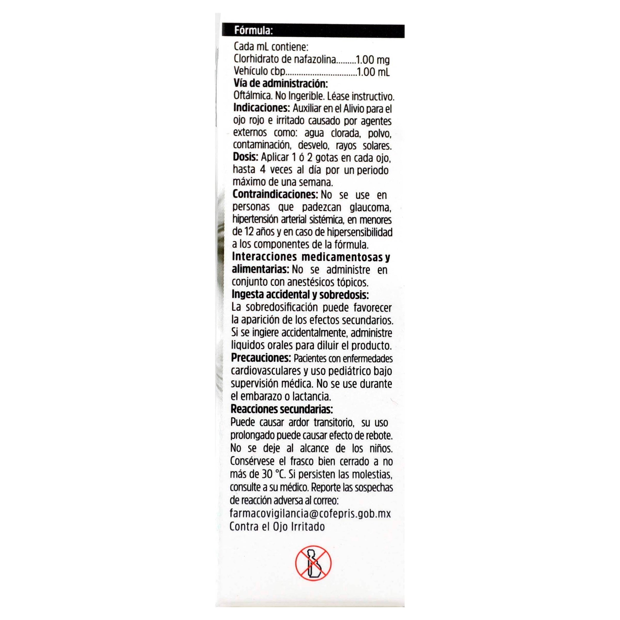 Nazil Gotas 1Mg/Ml 15Ml (Nafazolina) — WeCare Pharma