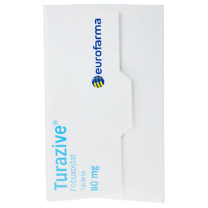 Turazive (Febuxostat) 80Mg Tabletas Con 28 Euro — WeCare Pharma