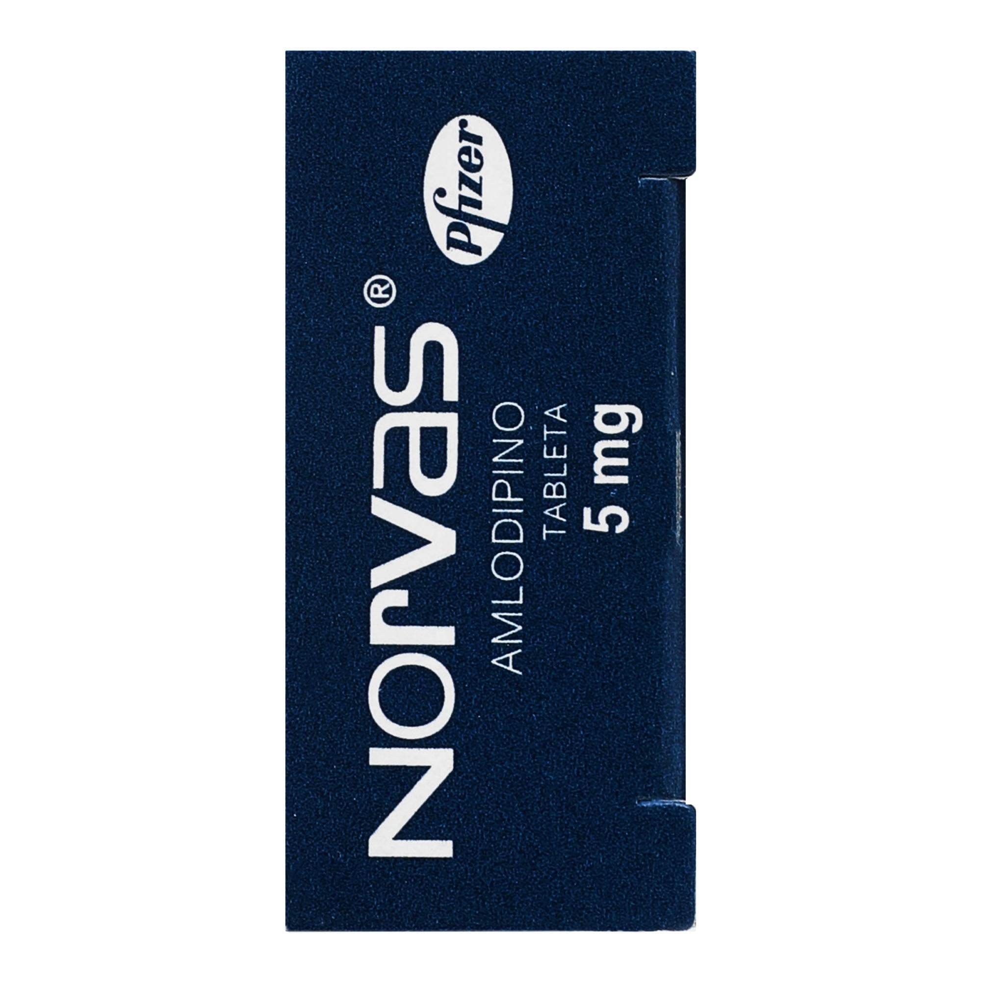 Norvas 5Mg Con 10 Tabletas (Amlodipino) — WeCare Pharma